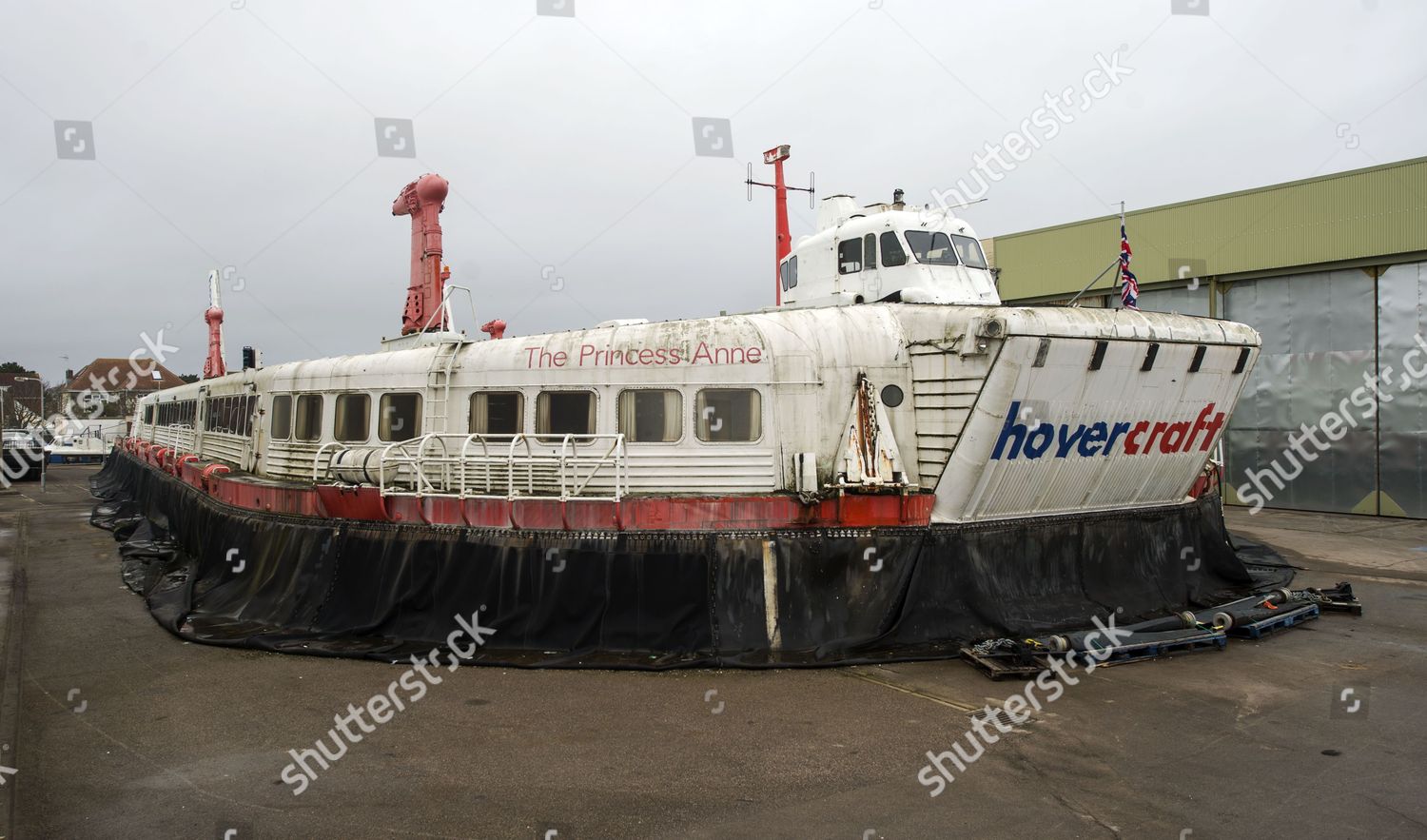 Princess Anne Hovercraft Editorial Stock Photo - Stock Image | Shutterstock