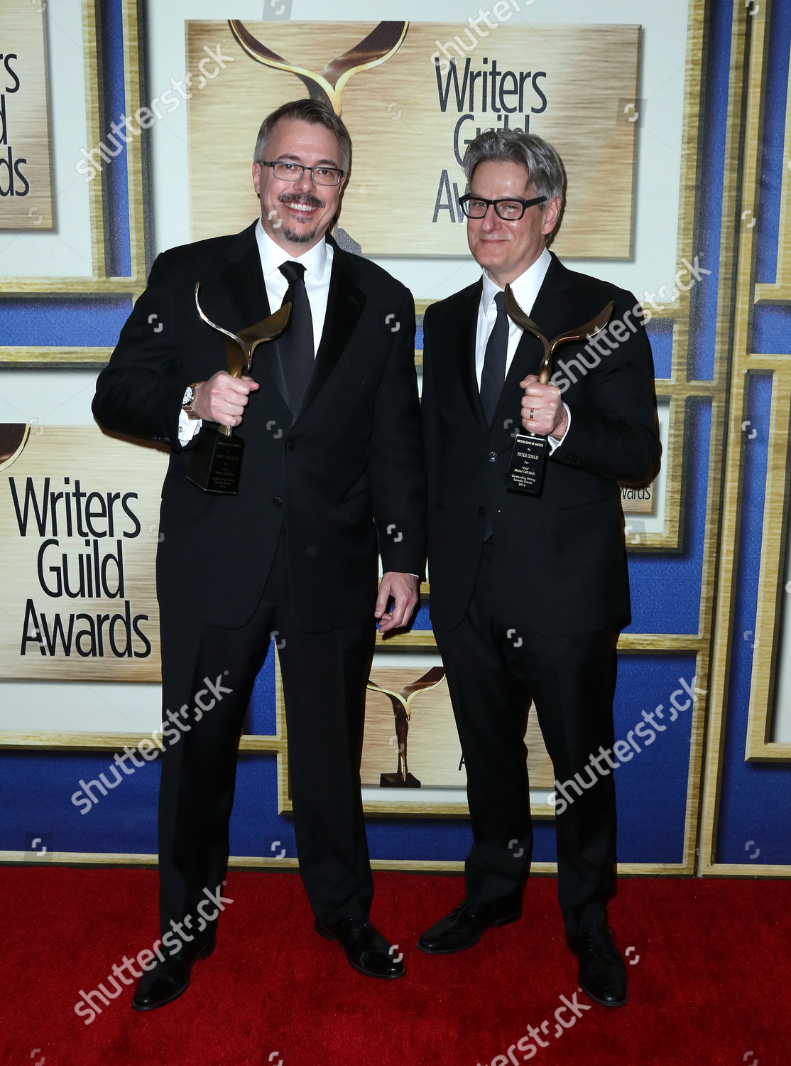 Vince Gilligan Peter Gould Editorial Stock Photo - Stock Image ...