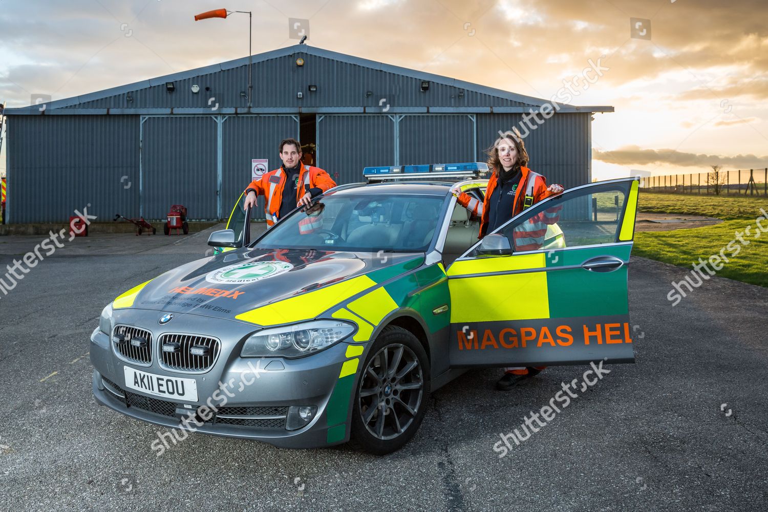 Dr Sarah Mcneilly Paramedic Alex Pearce Editorial Stock Photo - Stock ...