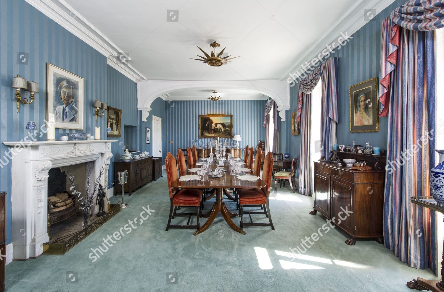 Interior Headley Hall Editorial Stock Photo - Stock Image | Shutterstock