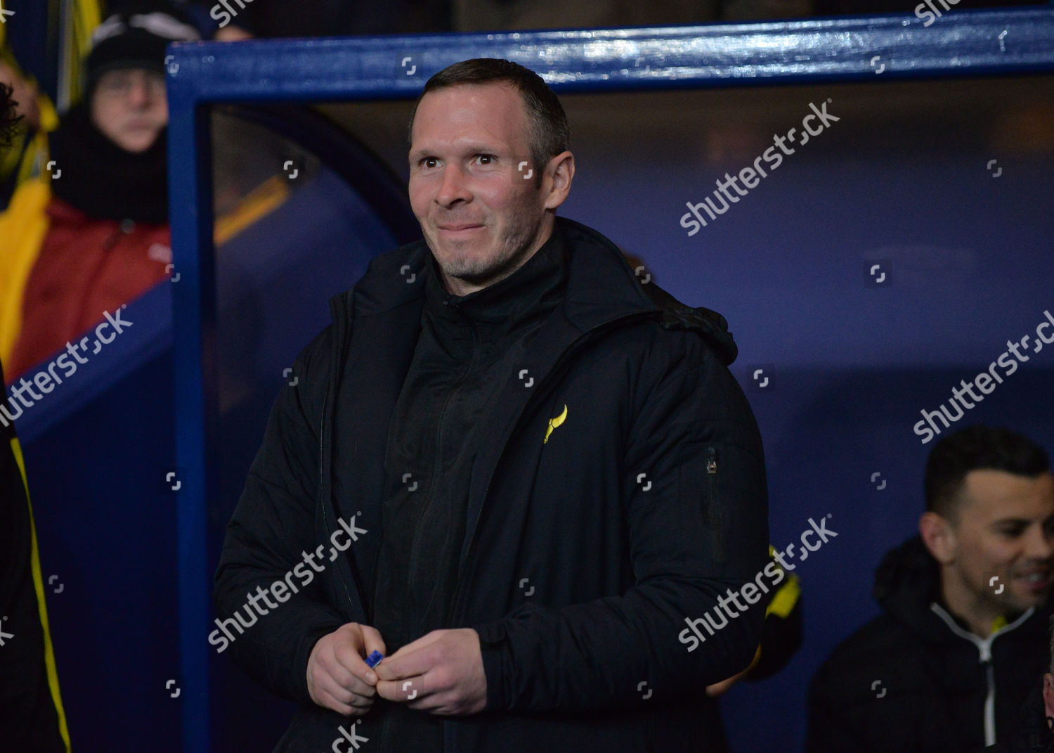 Oxford United Head Coach Michael Appleton Editorial Stock Photo - Stock ...