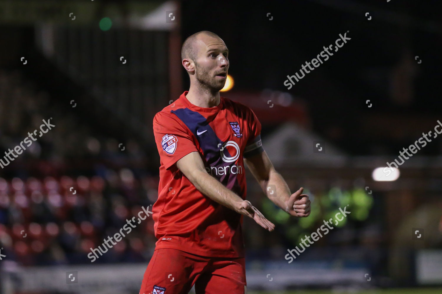 York City Midfielder Russell Penn During Editorial Stock Photo - Stock ...