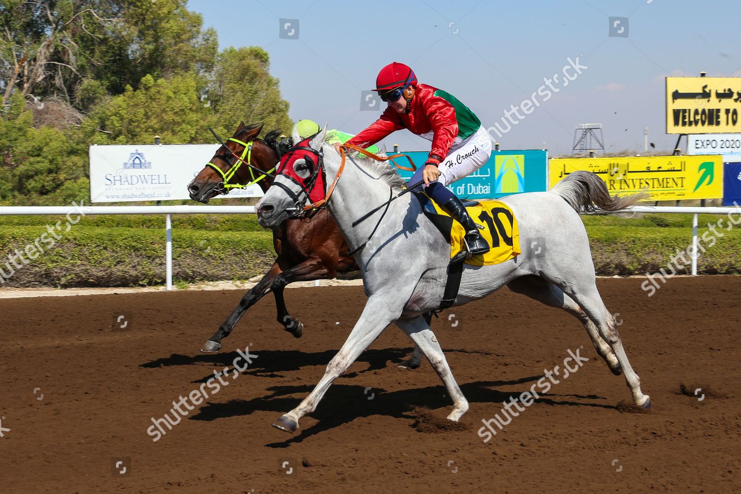 Jebel Ali Dubai Uae Horse Racing Editorial Stock Photo - Stock Image ...