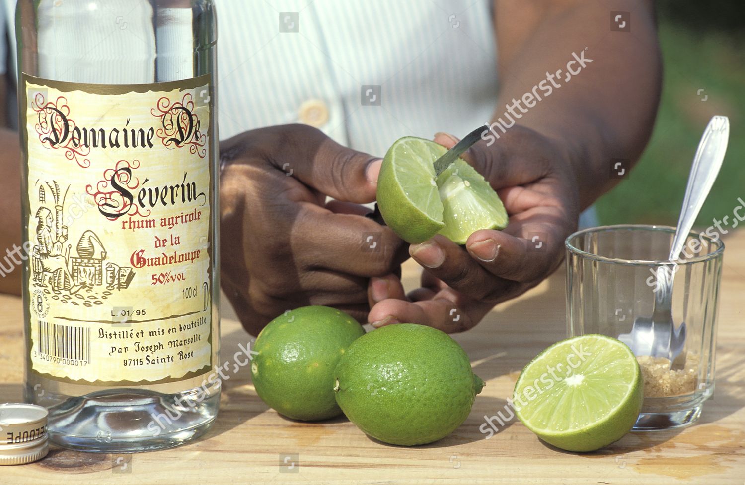 Preparing Ti Punch Most Traditional Cocktail Editorial Stock Photo ...