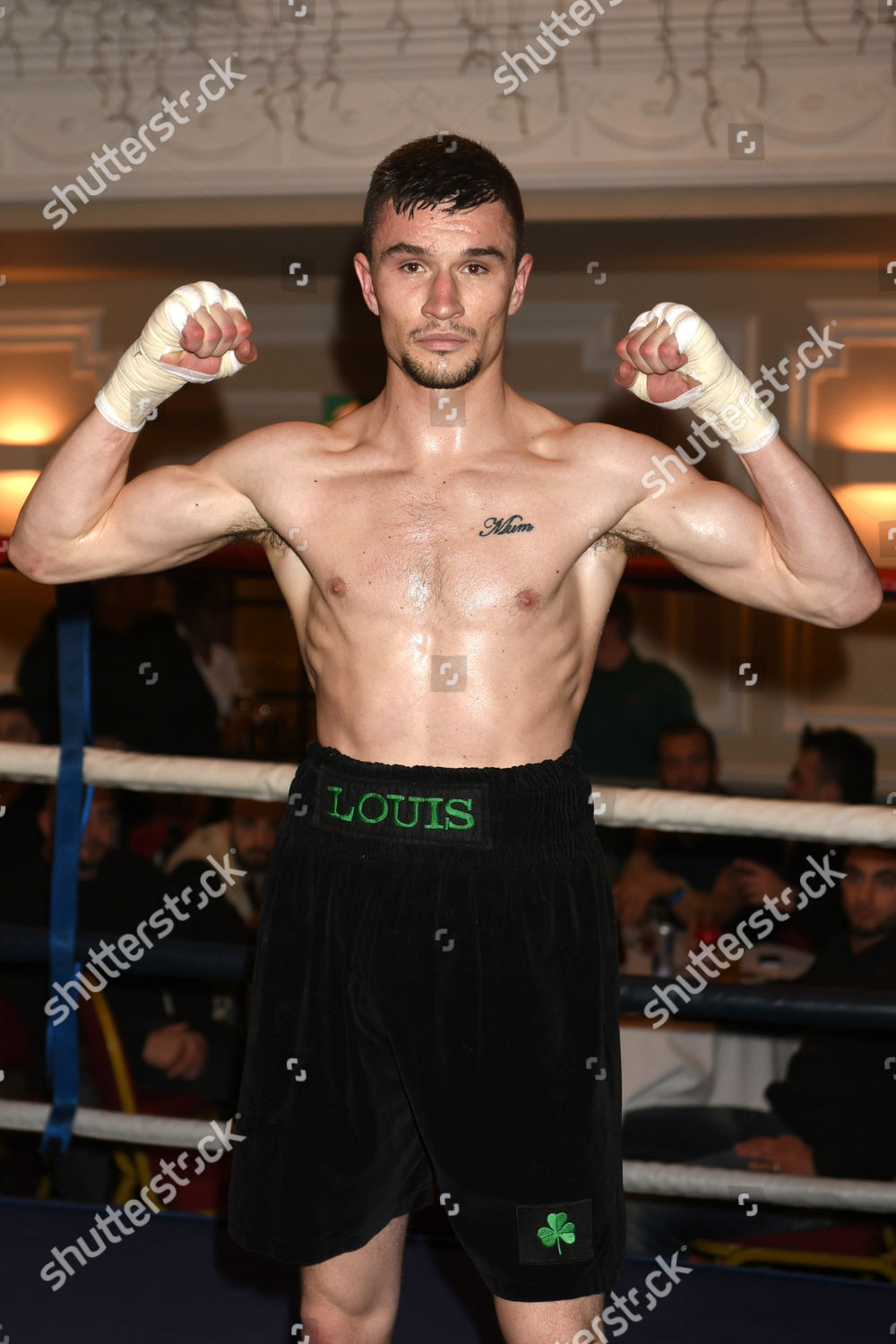 Louis Greene Black Shorts Defeats Aleksejs Editorial Stock Photo ...