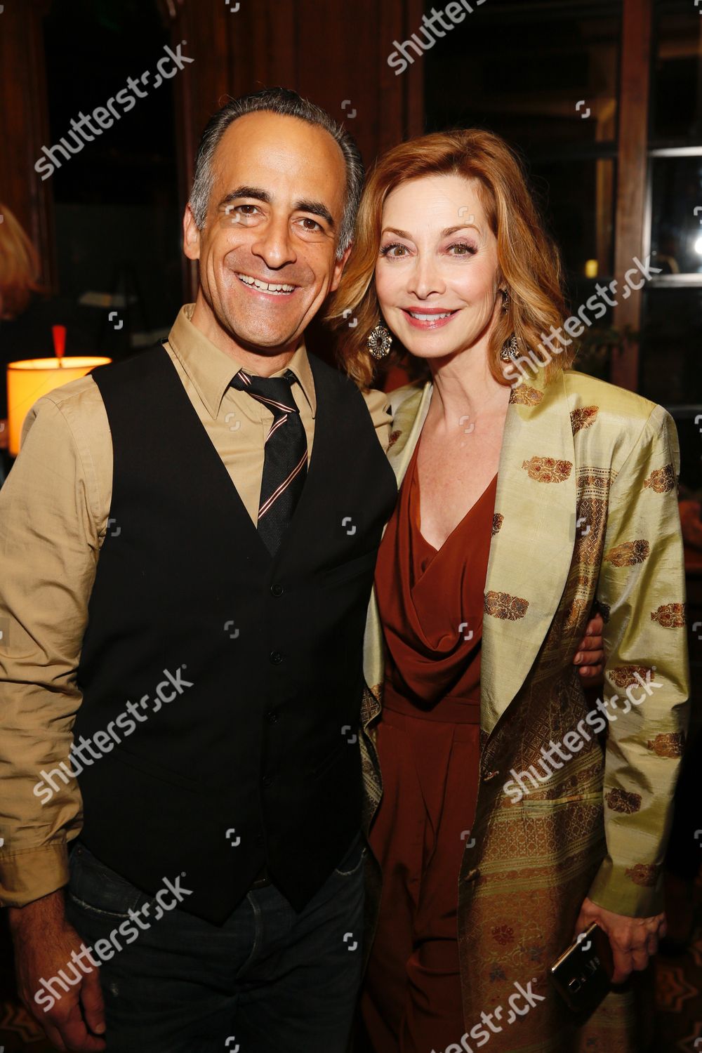 David Pittu Sharon Lawrence Editorial Stock Photo - Stock Image ...