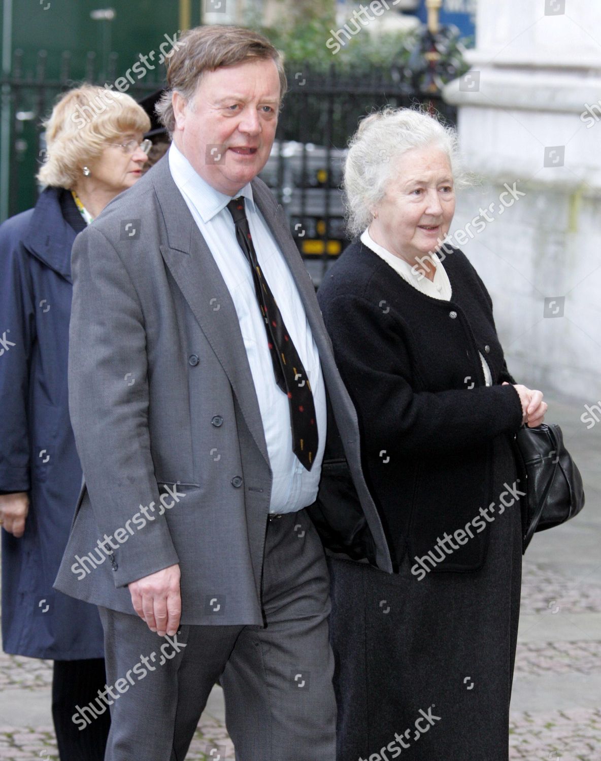 Kenneth Clarke His Wife Gillian Editorial Stock Photo - Stock Image ...