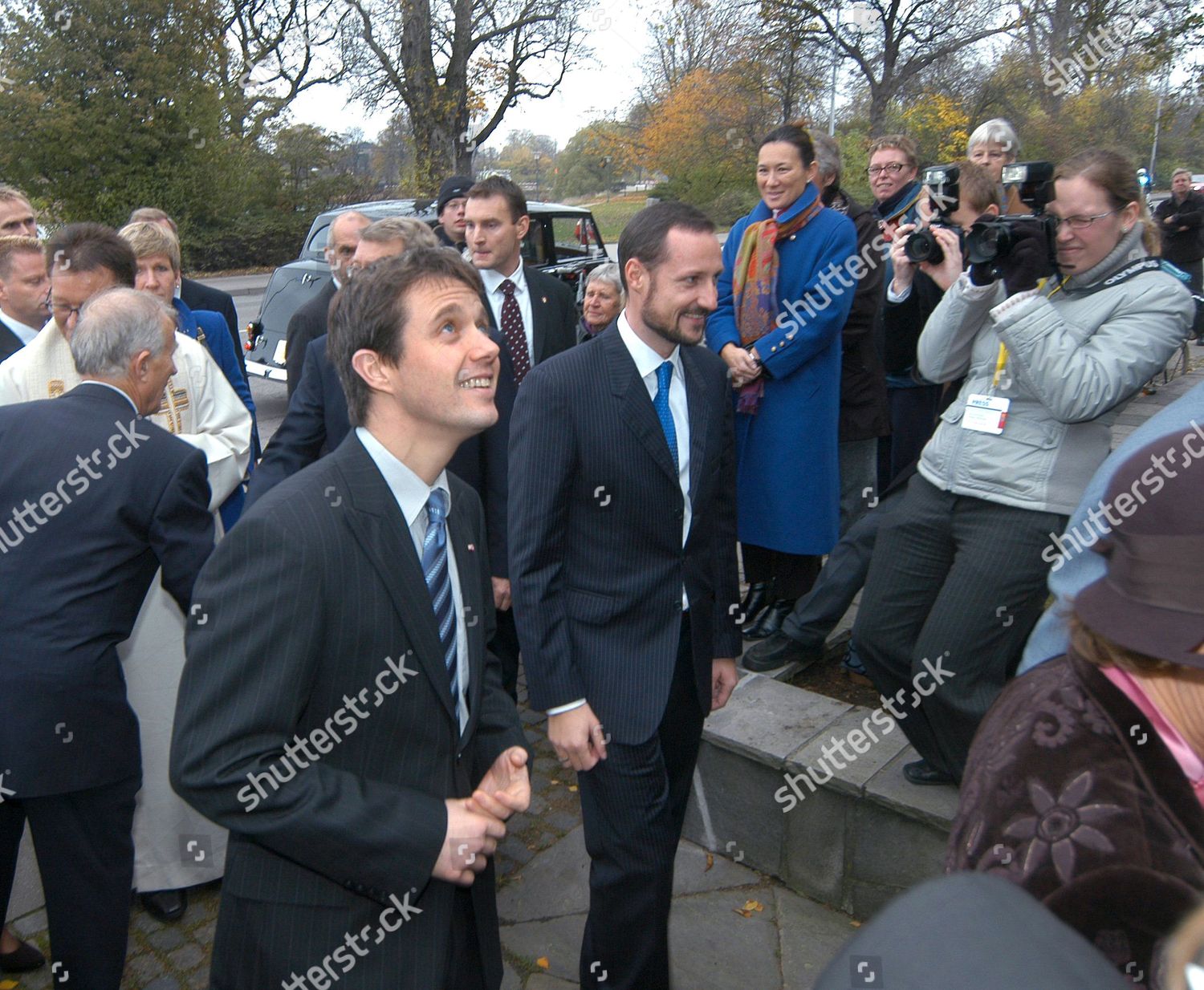 Prince Frederik Prince Haakon Magnus Presenting Editorial Stock Photo ...