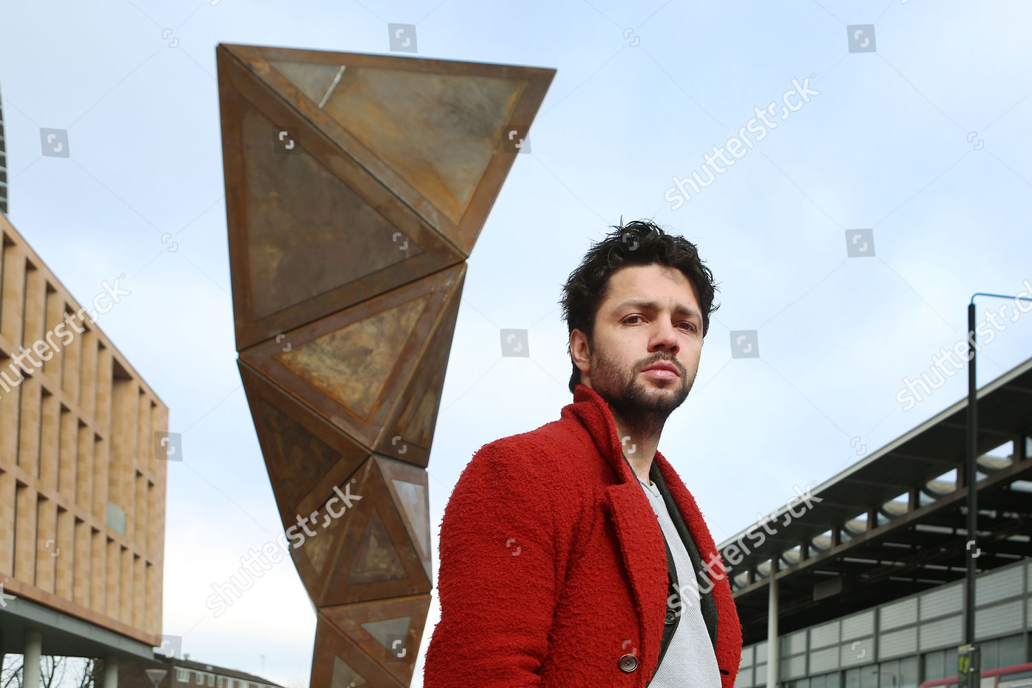 Conrad Shawcross His Sculpture Paradigm Editorial Stock Photo - Stock ...
