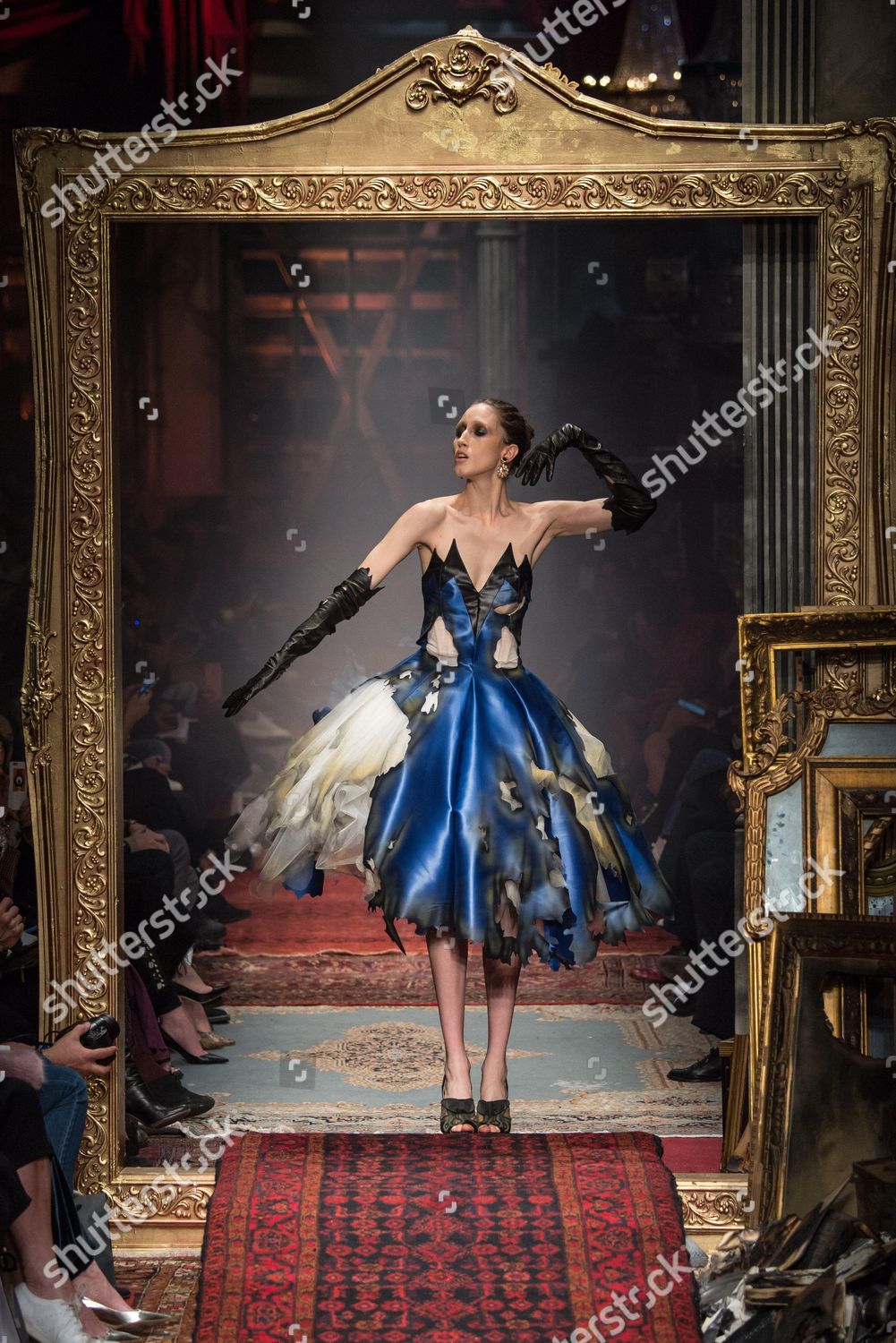 Anna Van Ravenstein On Catwalk Editorial Stock Photo - Stock Image ...