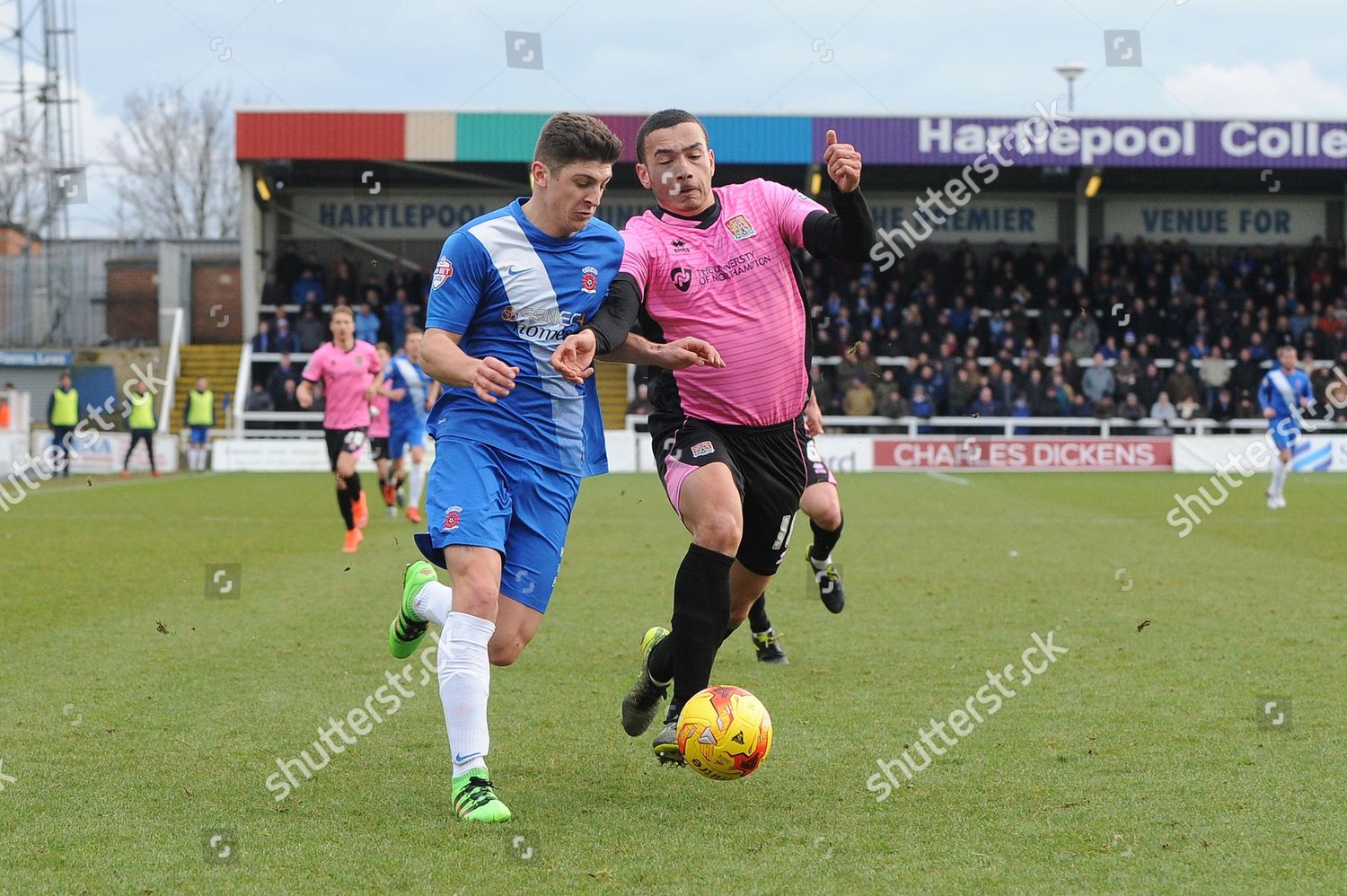 Jake Gray Hartlepool United Battles David Editorial Stock Photo - Stock ...