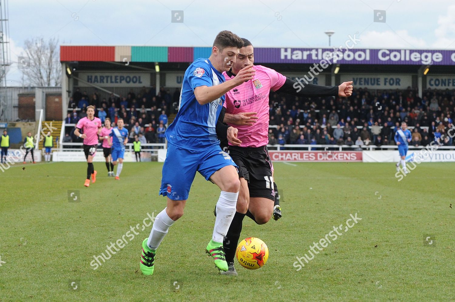 Jake Gray Hartlepool United Battles David Editorial Stock Photo - Stock ...