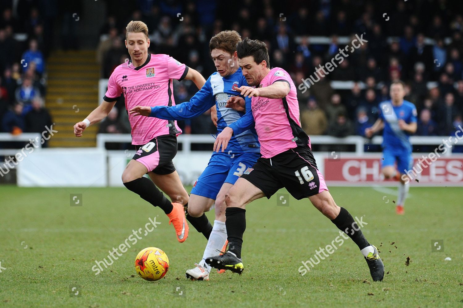 Luke James Hartlepool United Battles David Editorial Stock Photo ...