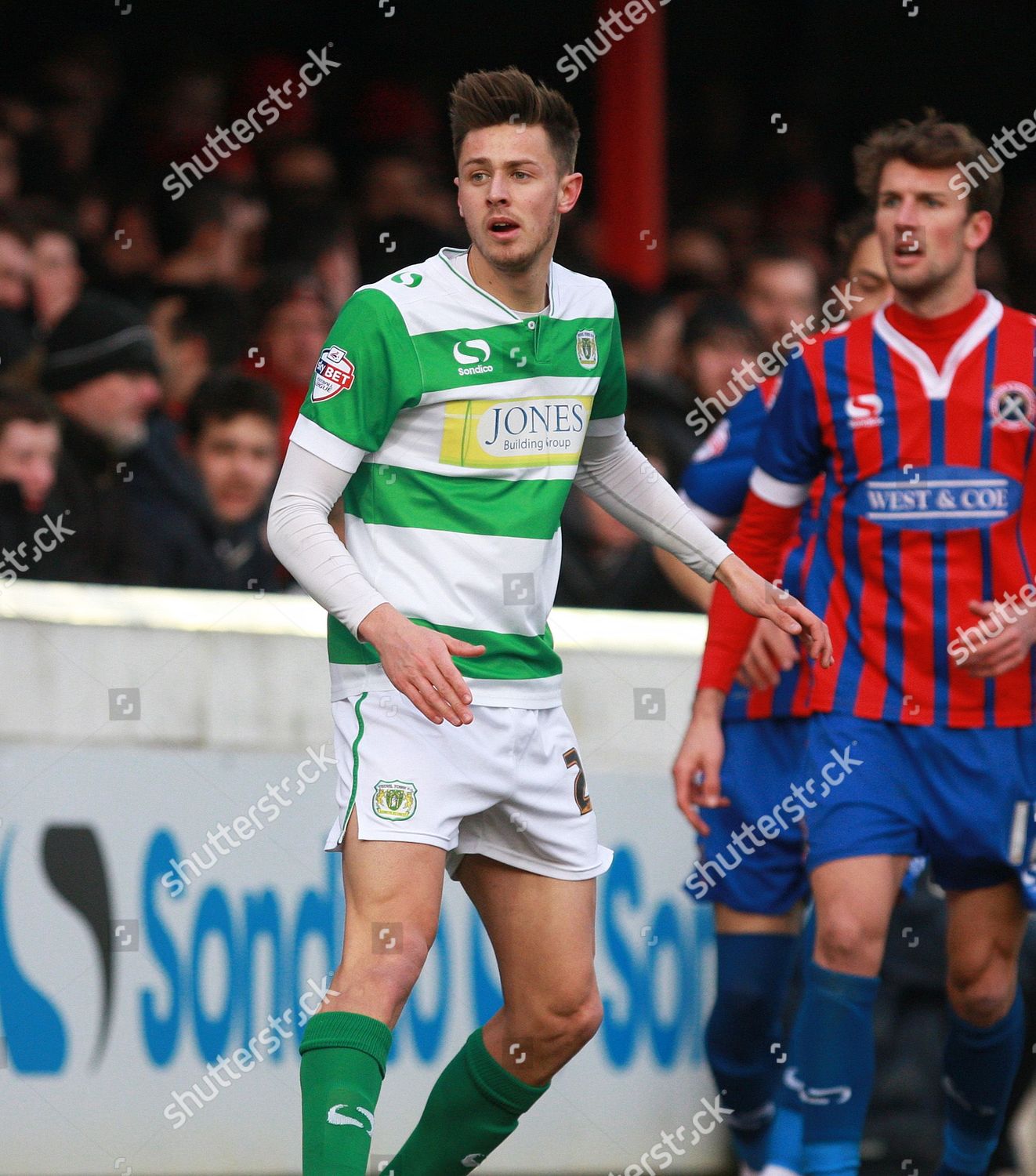 Yeovil Town Striker Harry Cornick During Editorial Stock Photo - Stock ...
