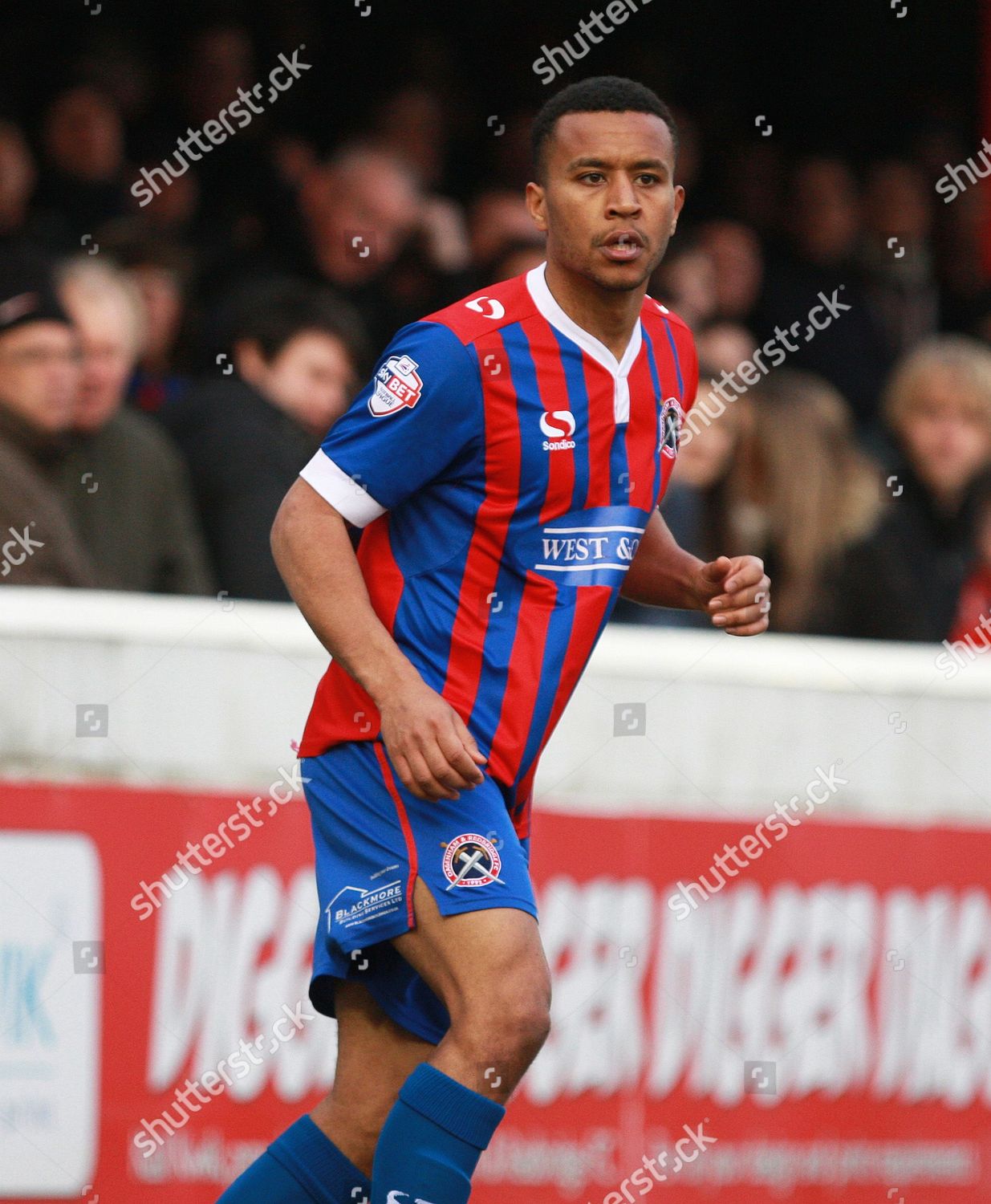 Dagenham Defender Joe Widdowson During Sky Editorial Stock Photo ...