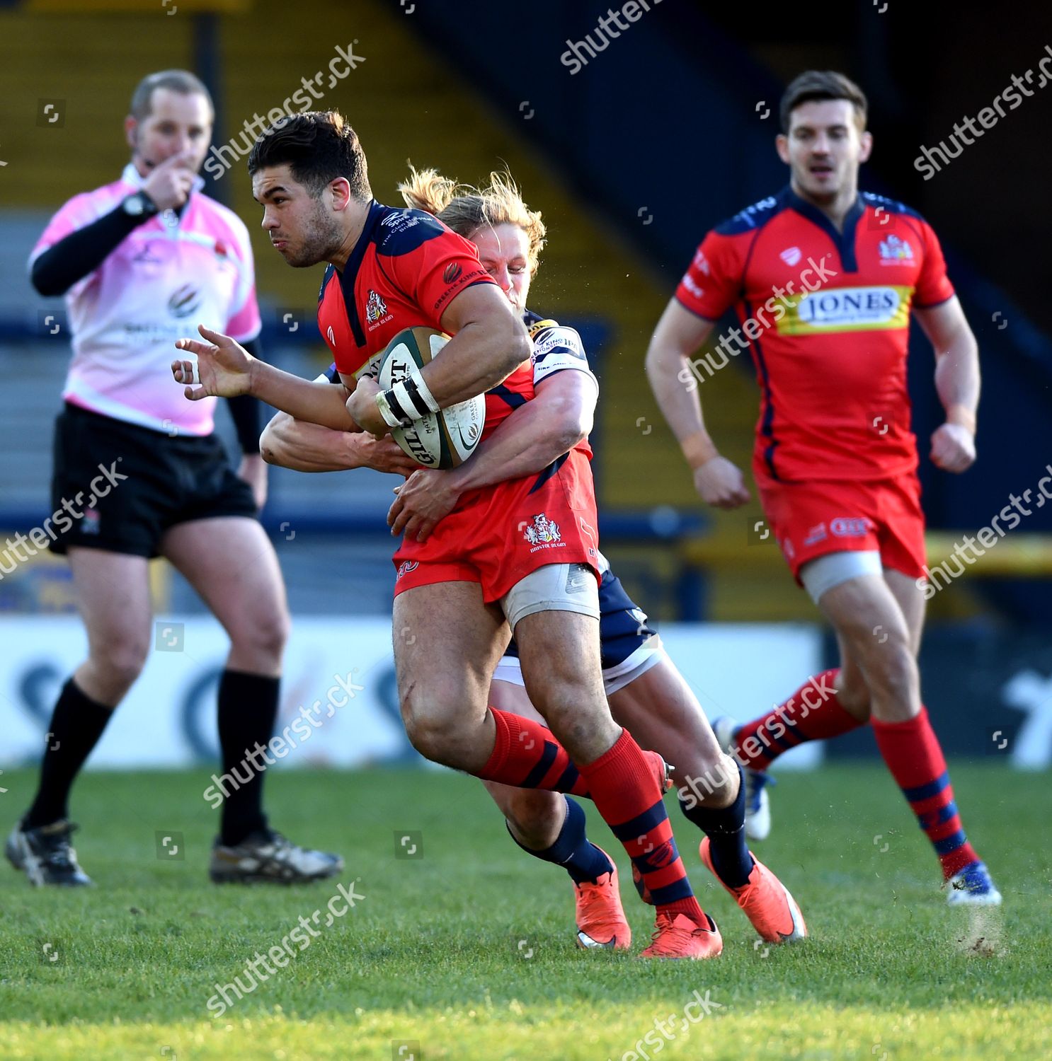 Bristol Rugby Inside Centre Ben Mosses Editorial Stock Photo - Stock ...