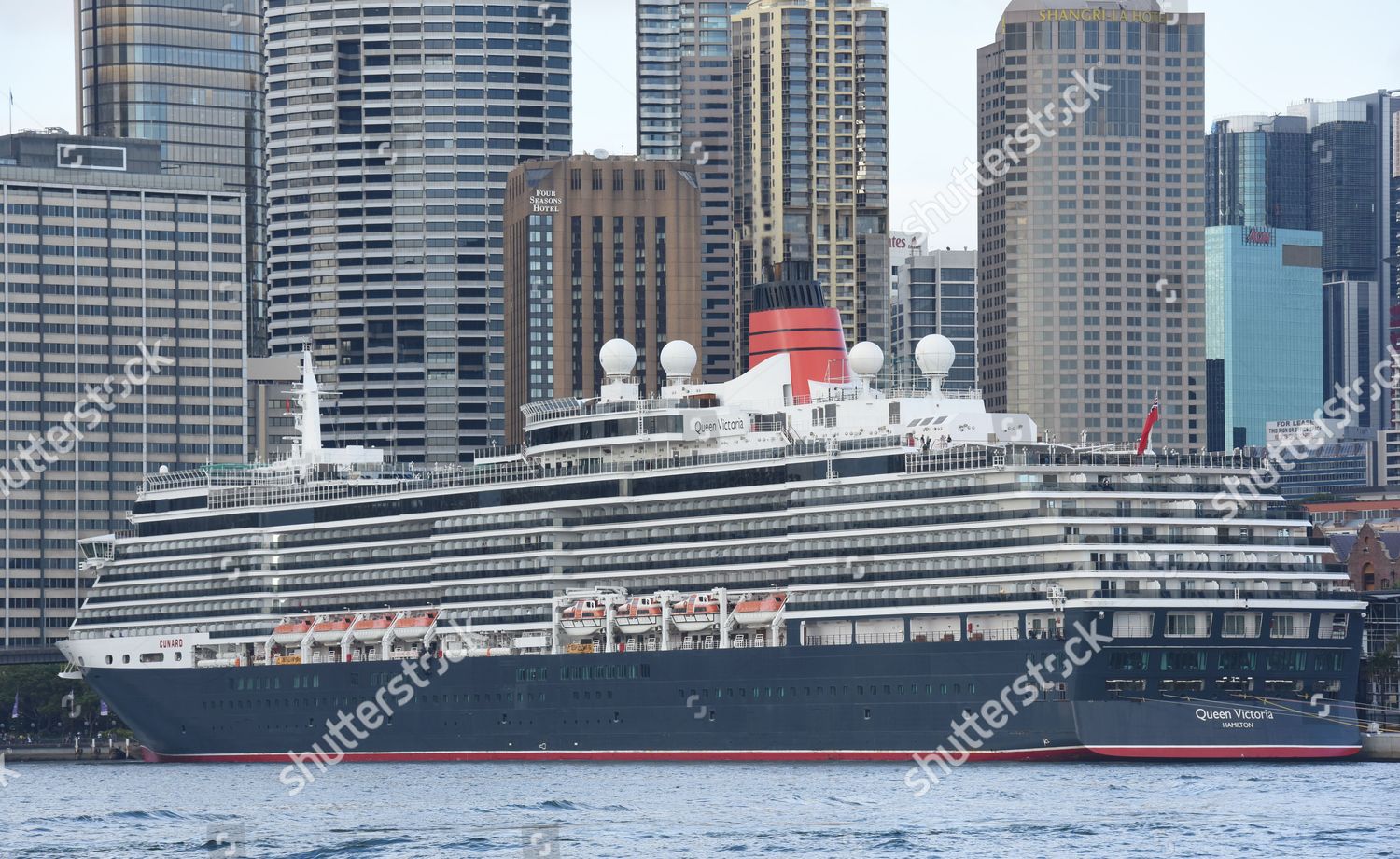 Queen Victoria One Cunards Three Cruise Editorial Stock Photo - Stock ...