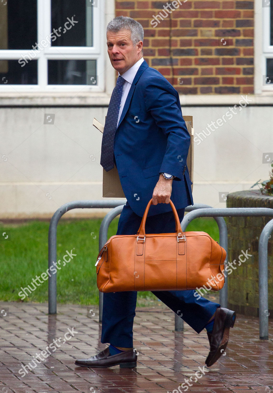 Solicitor Nick Freeman Arrives Isleworth Crown Editorial Stock Photo ...