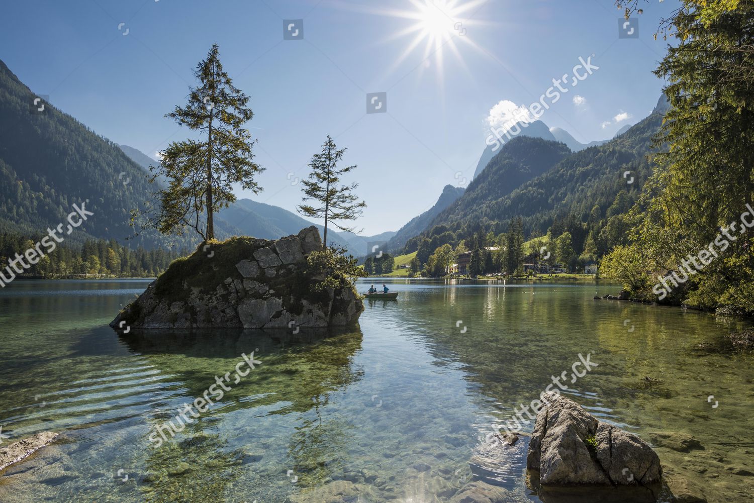 Hintersee Ramsau Berchtesgaden National Park Berchtesgadener Editorial ...