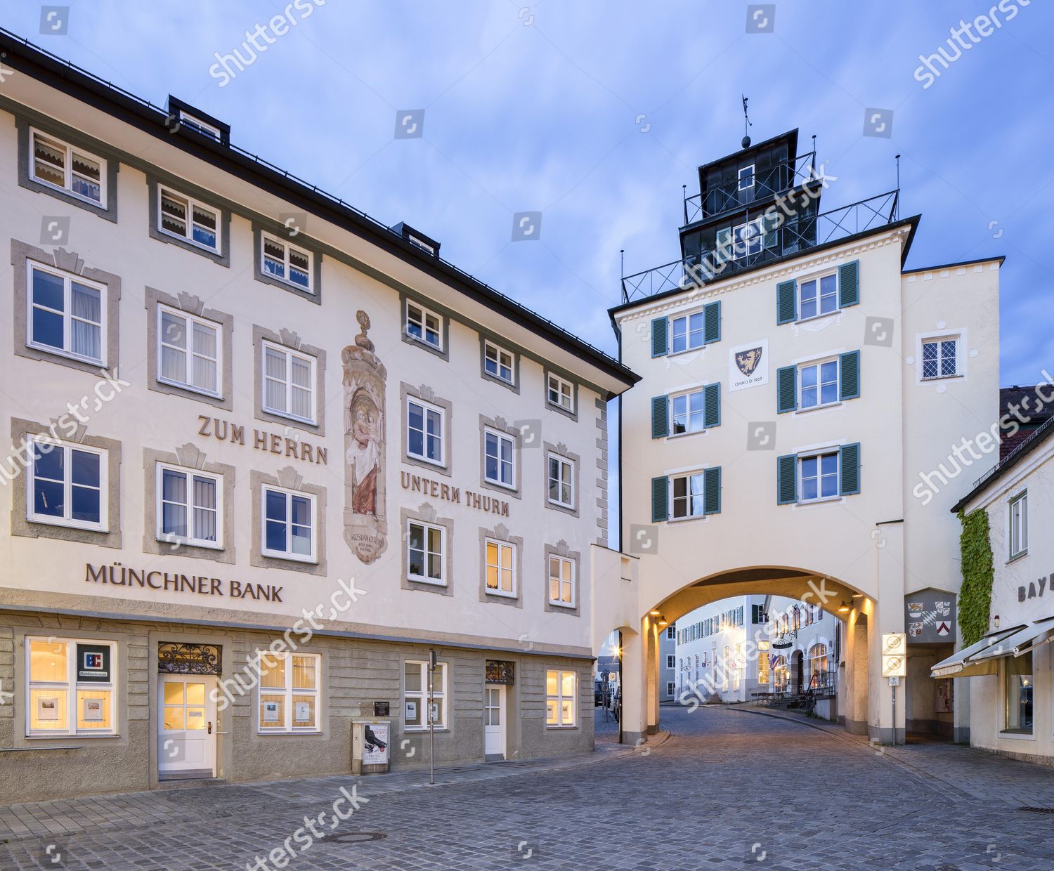 Khan Tower Medieval Fortifications Bad Toelz Editorial Stock Photo ...