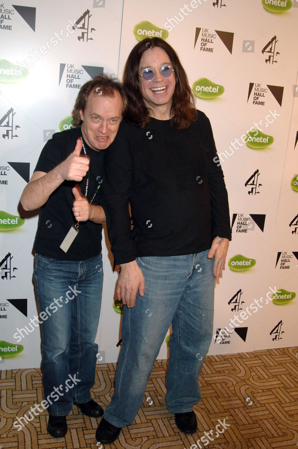 Angus Young Ozzy Osbourne Editorial Stock Photo - Stock Image ...