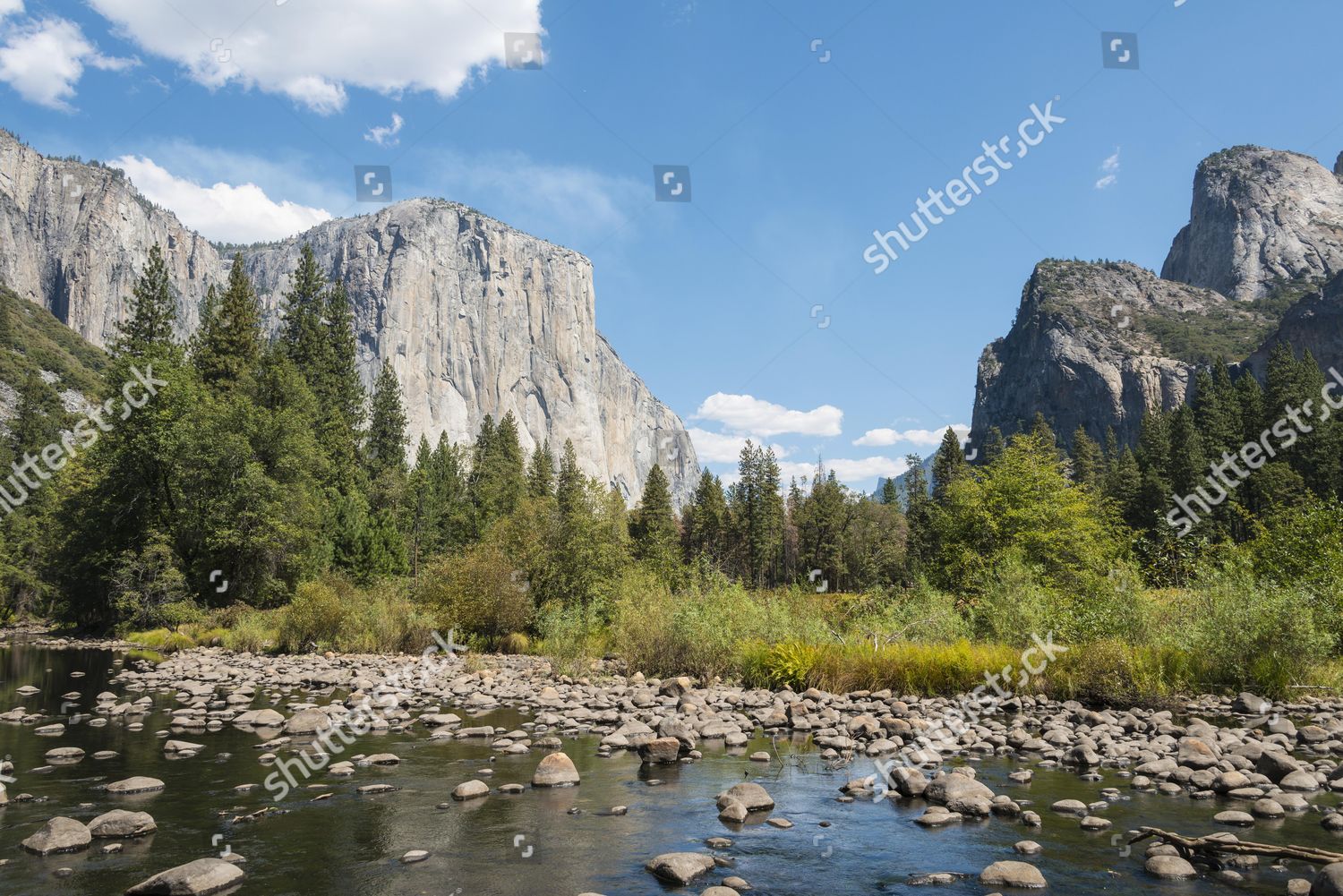 Valley View Overlooking El Capitan Merced Editorial Stock Photo - Stock ...
