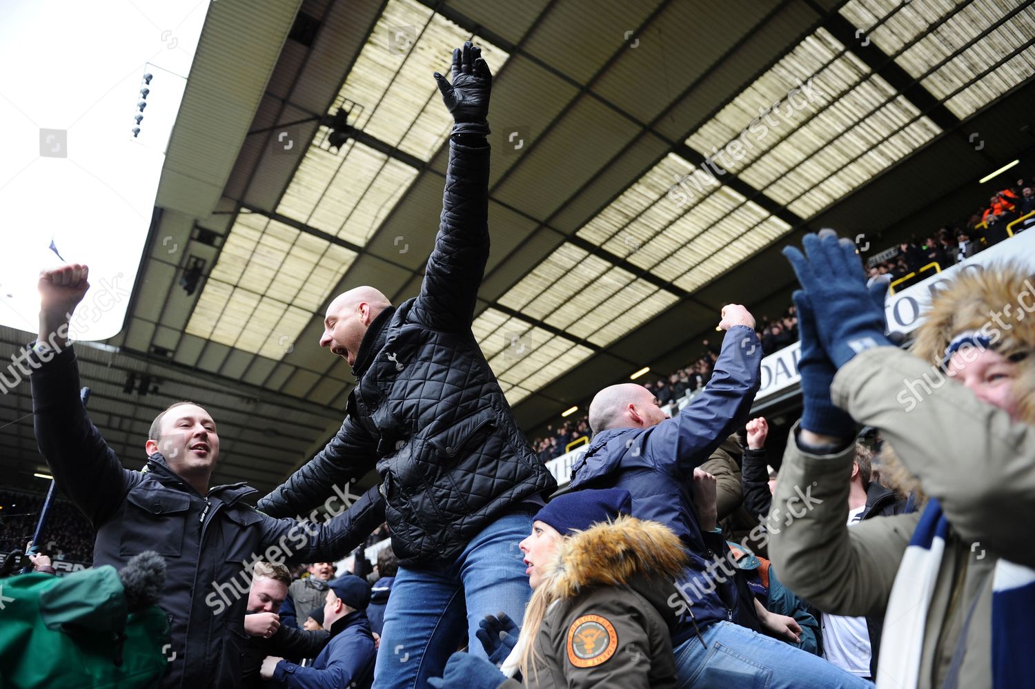 Home Fans Celebrate Goal Scored By Editorial Stock Photo - Stock Image ...