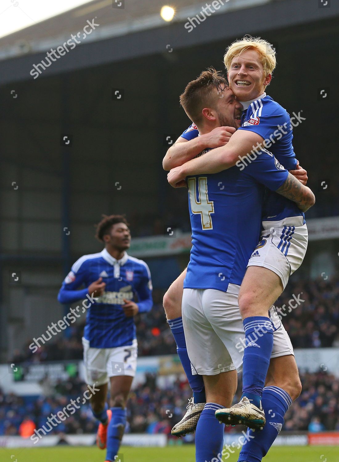 Ben Pringle Ipswich Town Celebrates Luke Editorial Stock Photo - Stock ...