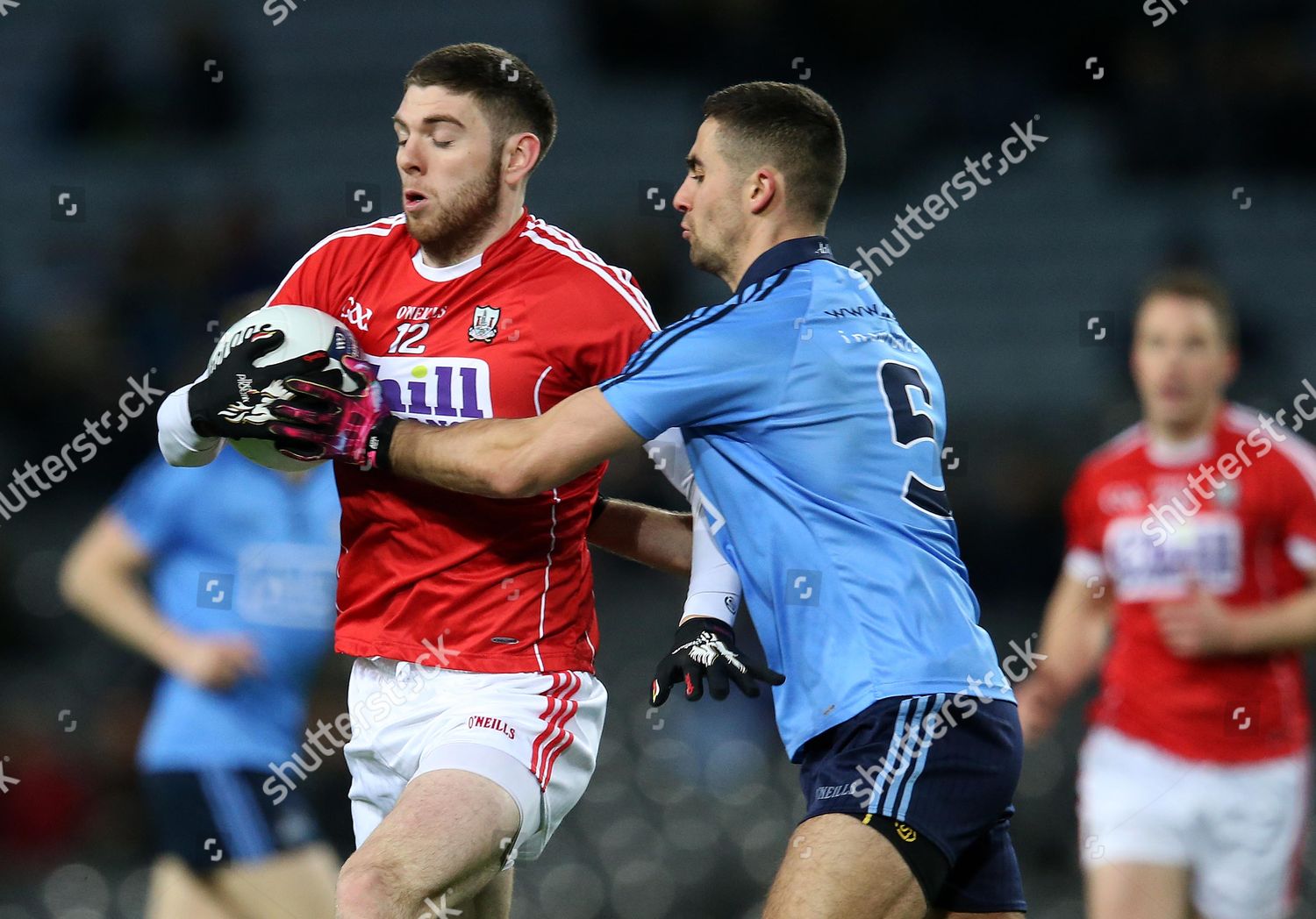 Dublins James Mccarthy Luke Connolly Cork Editorial Stock Photo - Stock ...