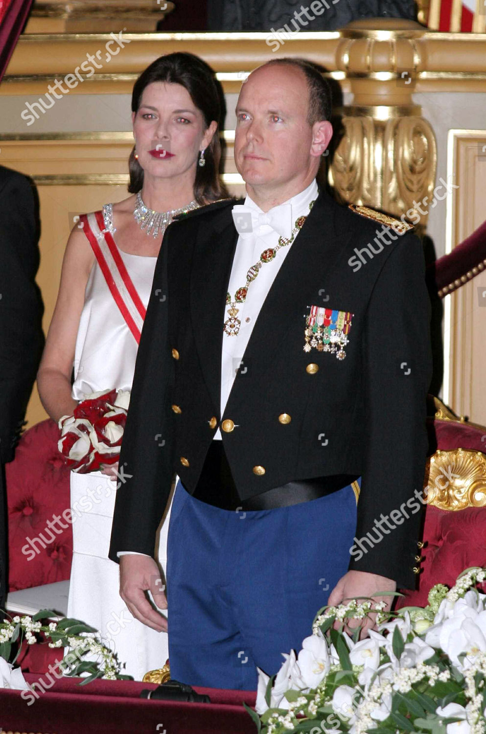 Princess Caroline Hanover Prince Albert Ii Editorial Stock Photo ...