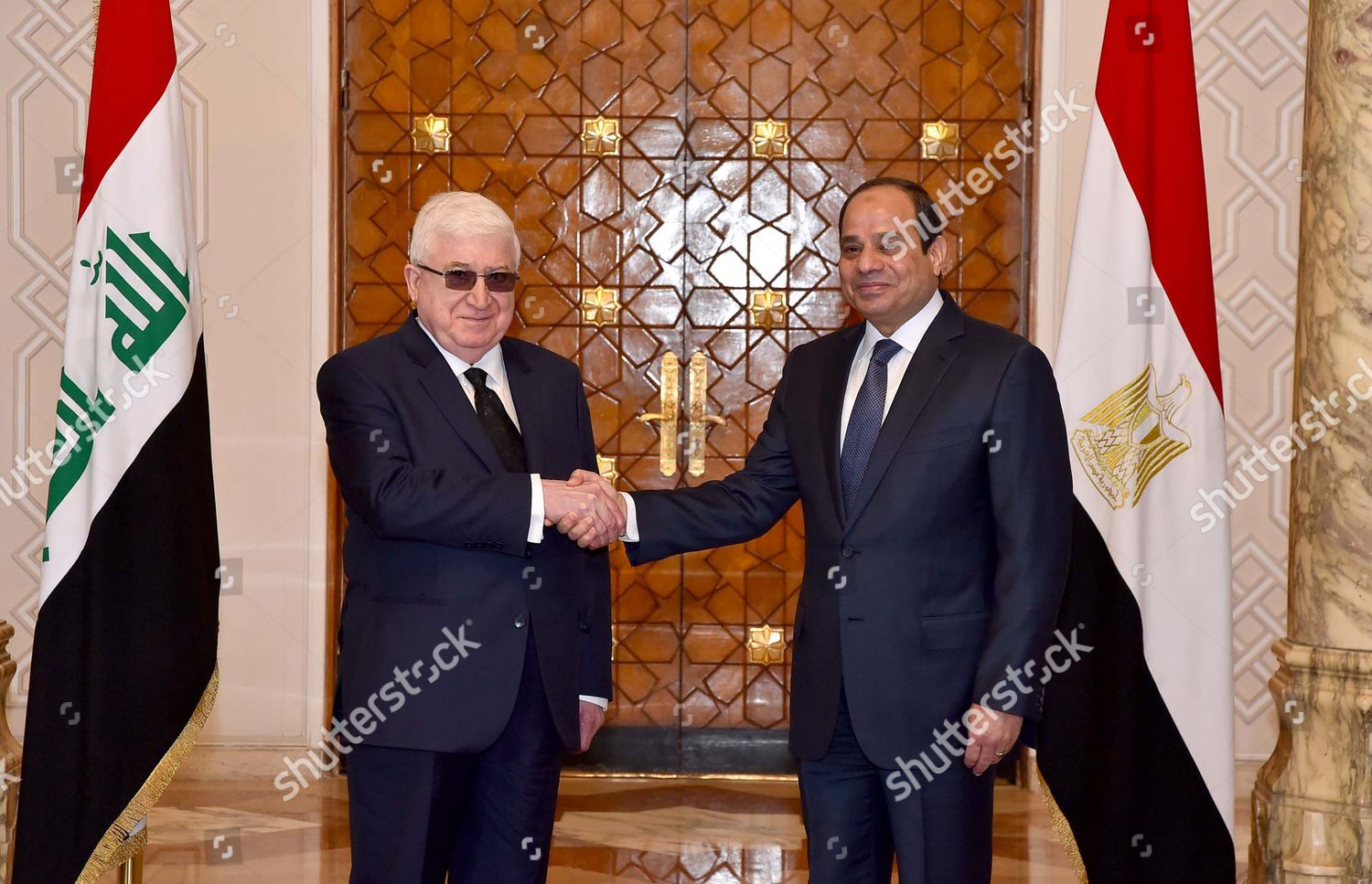 Egyptian President Abdel Fattah Alsisi Meeting Editorial Stock Photo ...