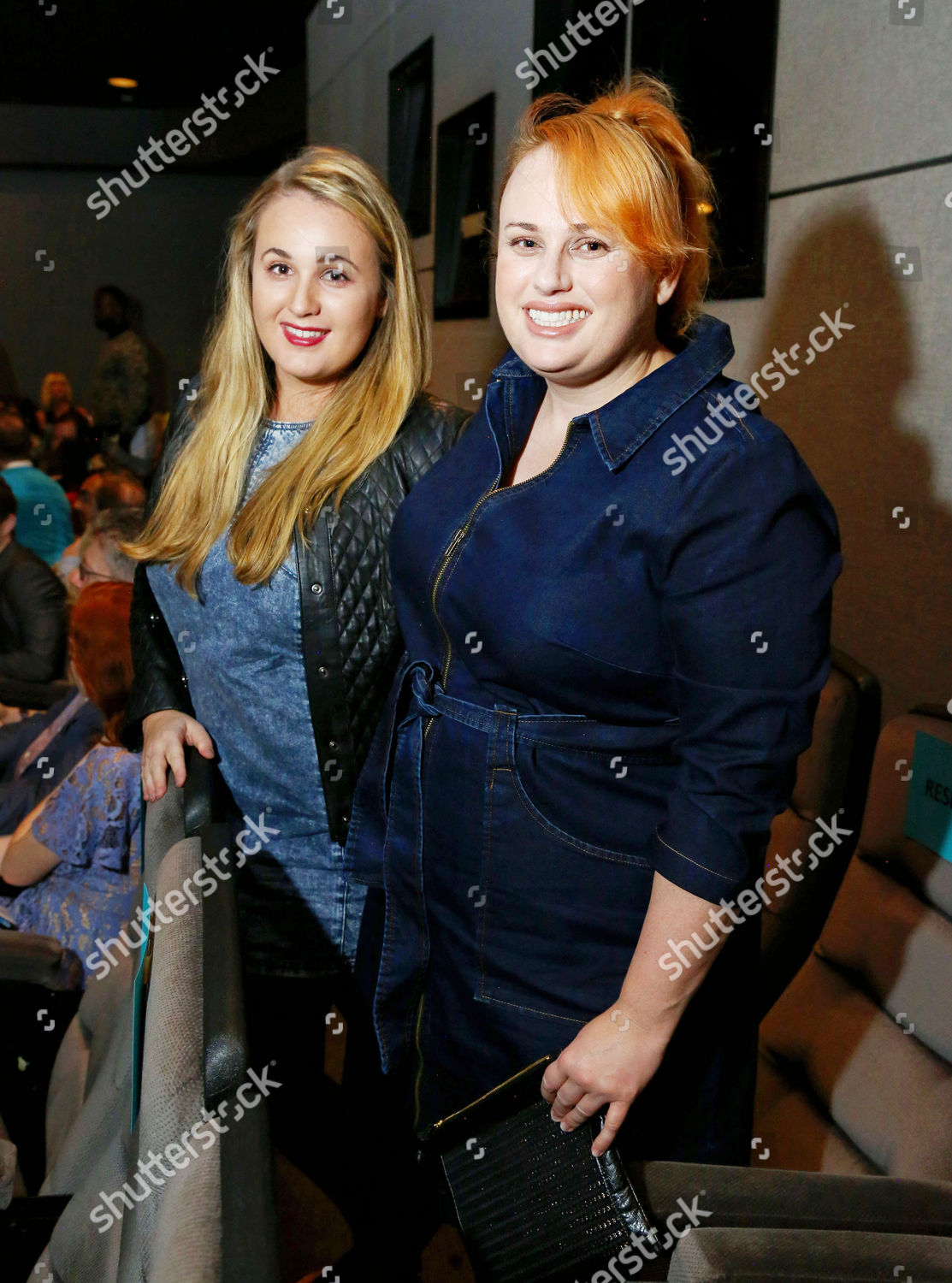 Rebel Wilson R Sister Liberty Wilson Editorial Stock Photo - Stock ...