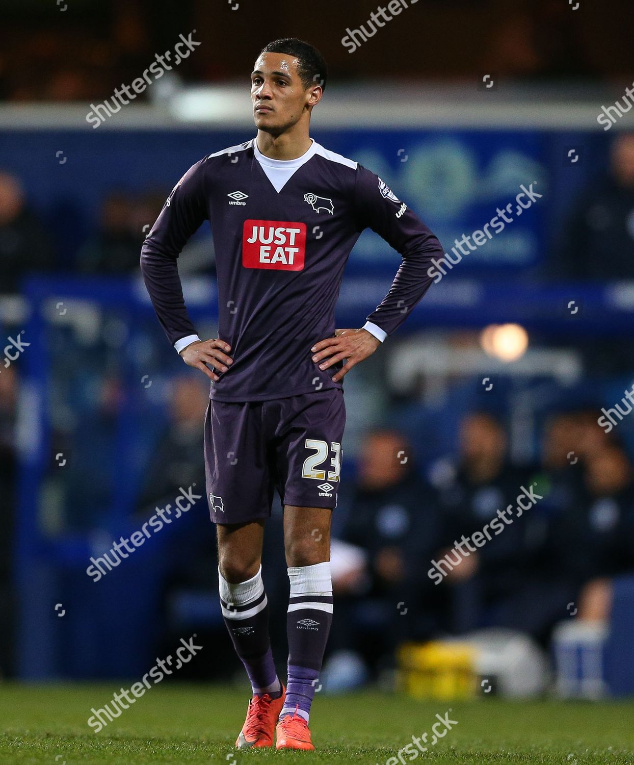 Tom Ince Derby County Shows Look Editorial Stock Photo - Stock Image ...