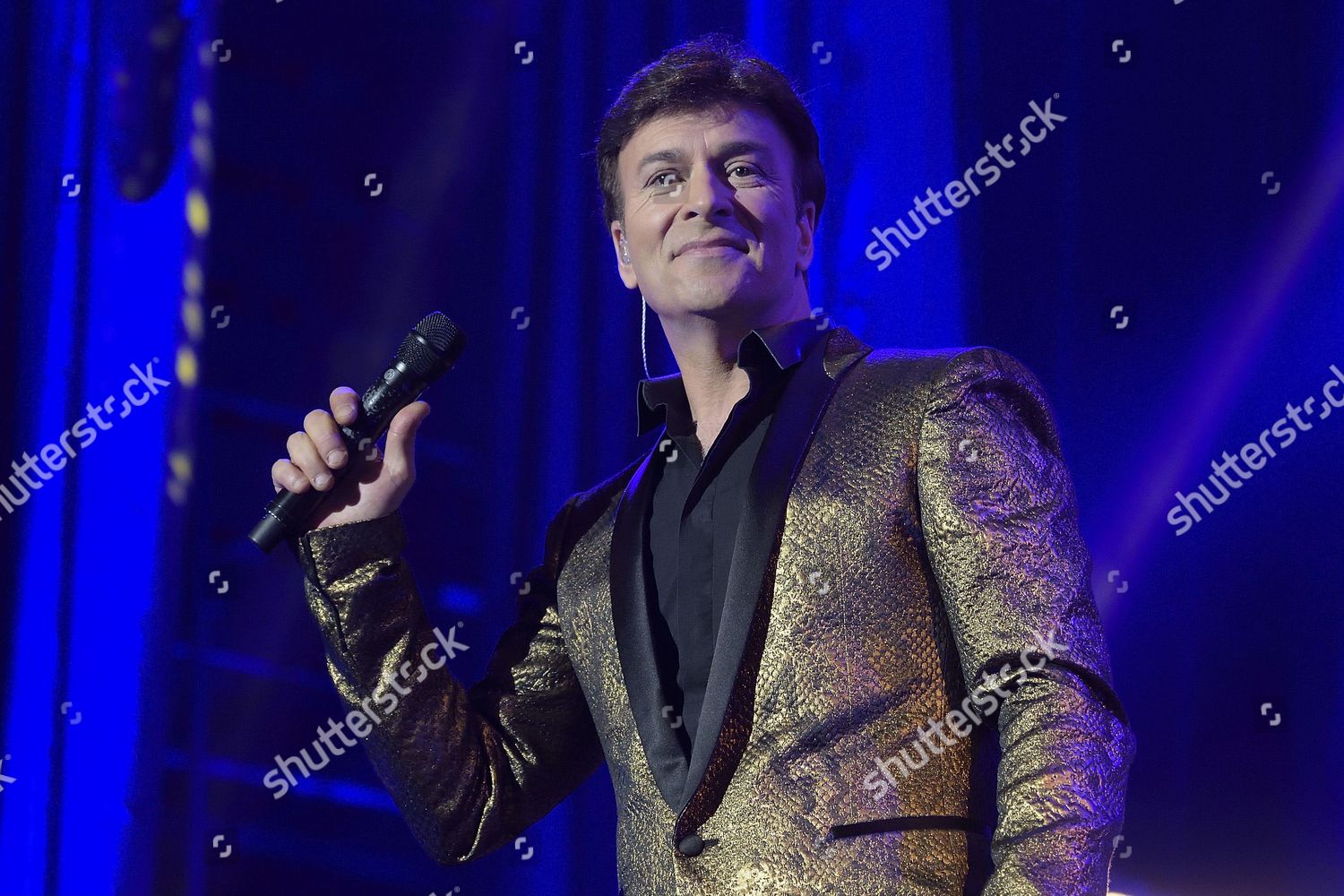 Portuguese Singer Tony Carreira Performs Live Editorial Stock Photo ...