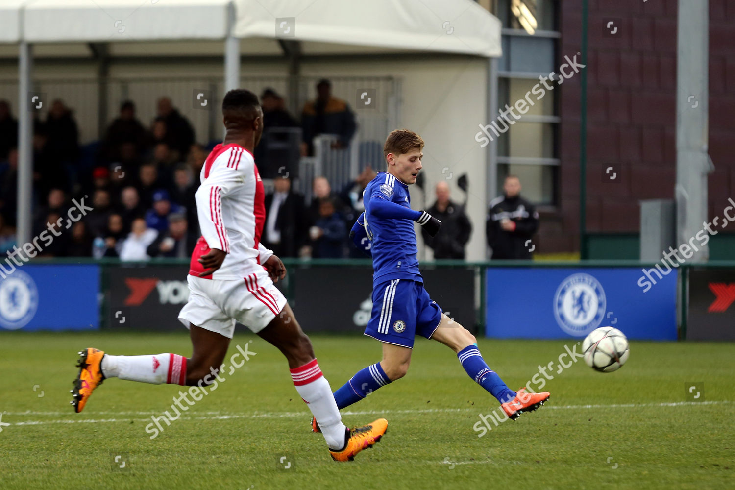 Kyle Scott Scores Chelseas Opening Goal Editorial Stock Photo - Stock ...