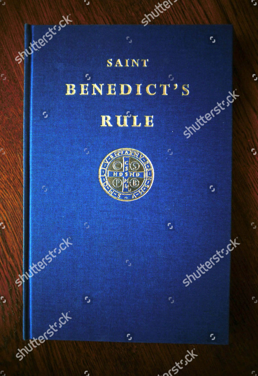 St Benedicts Rule By Which All Editorial Stock Photo - Stock Image ...