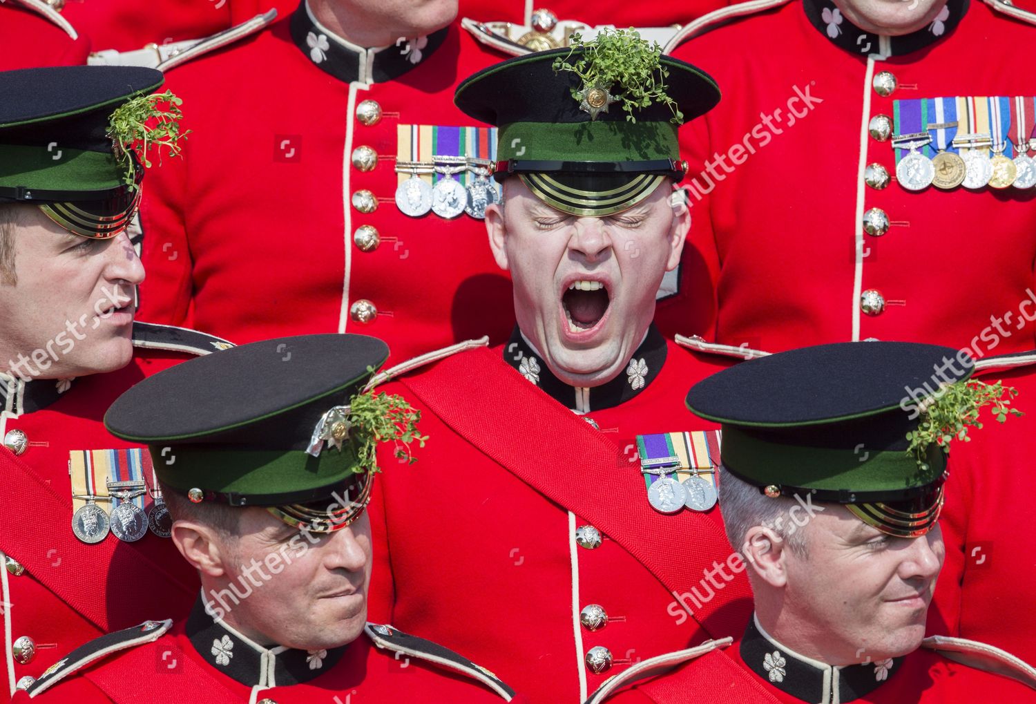 Soldier Yawning Editorial Stock Photo - Stock Image | Shutterstock