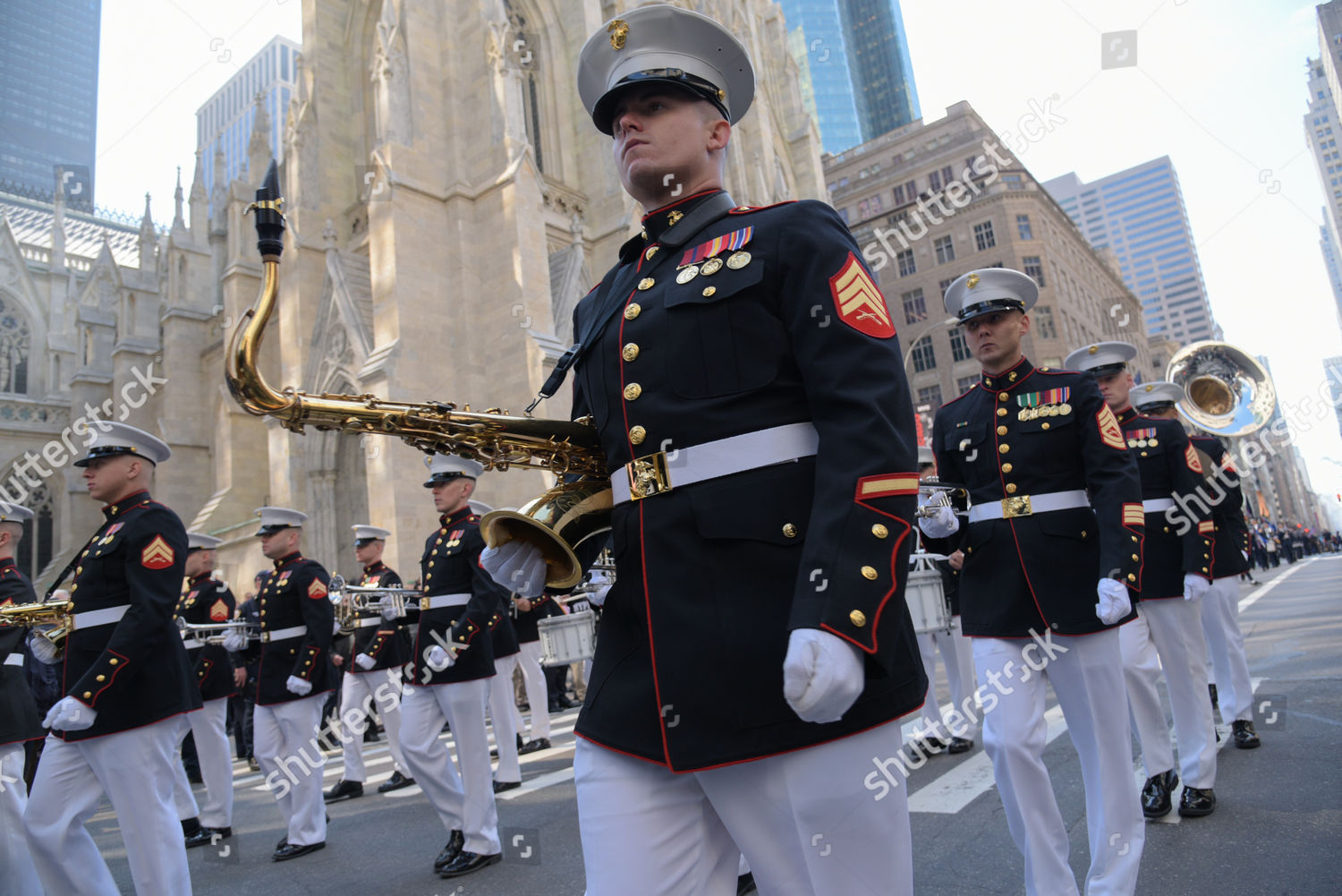 Throngs Celebrants Donning Green Shamrocks Descend Editorial Stock ...