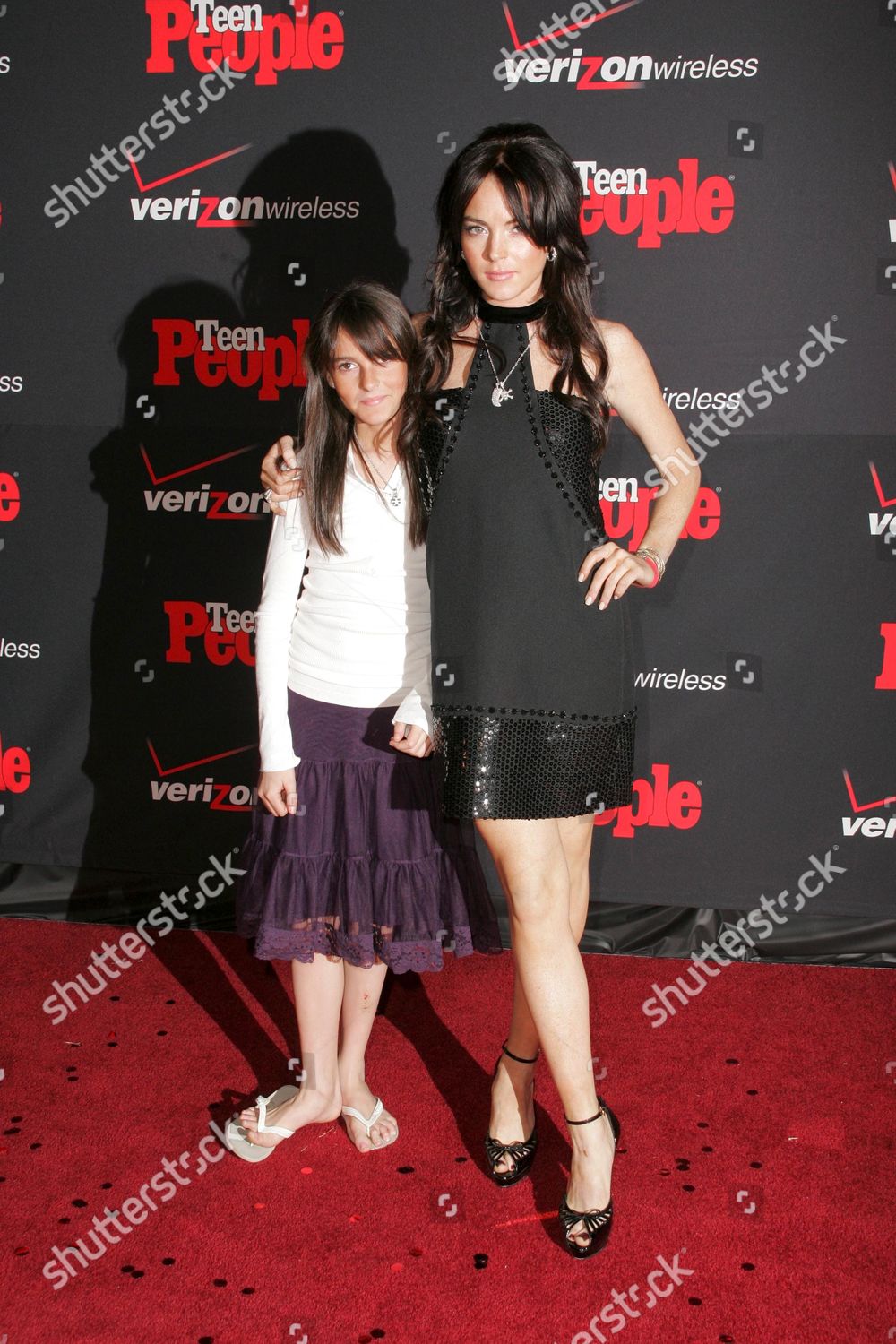 Lindsay Lohan Sister Aliana Lohan Editorial Stock Photo - Stock Image ...