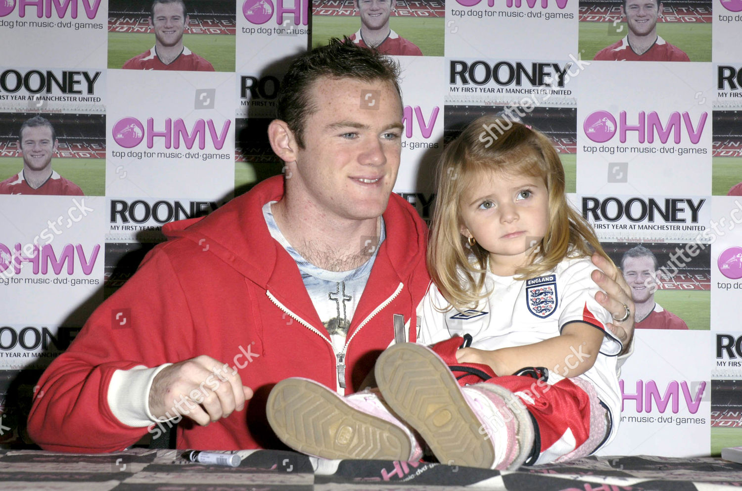 Wayne Rooney Fan Holly Jackson Editorial Stock Photo - Stock Image ...