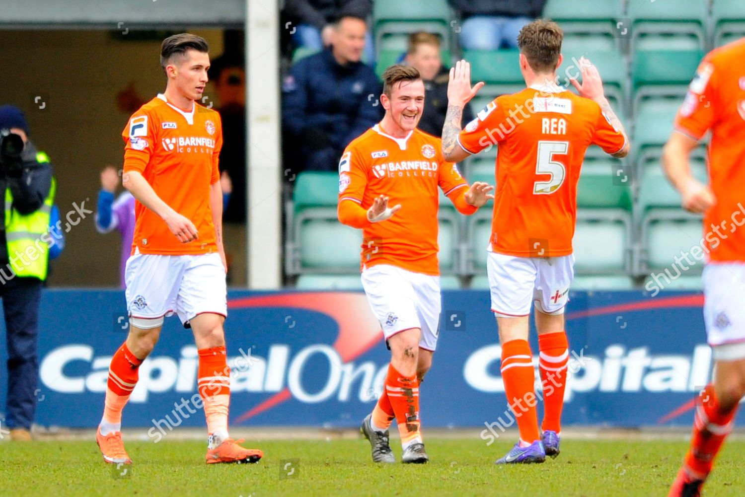 Luton Towns Jack Marriott Celebrates Scoring Editorial Stock Photo ...