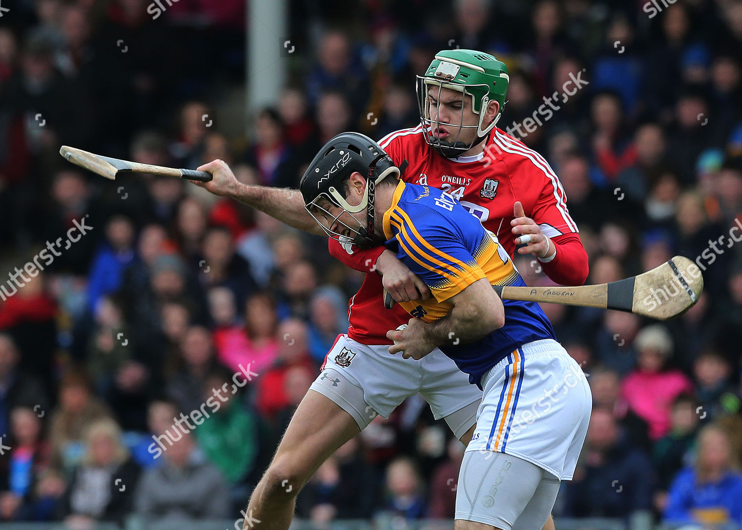 Tipperarys Conor Obrien Alan Cadogan Cork Editorial Stock Photo - Stock ...