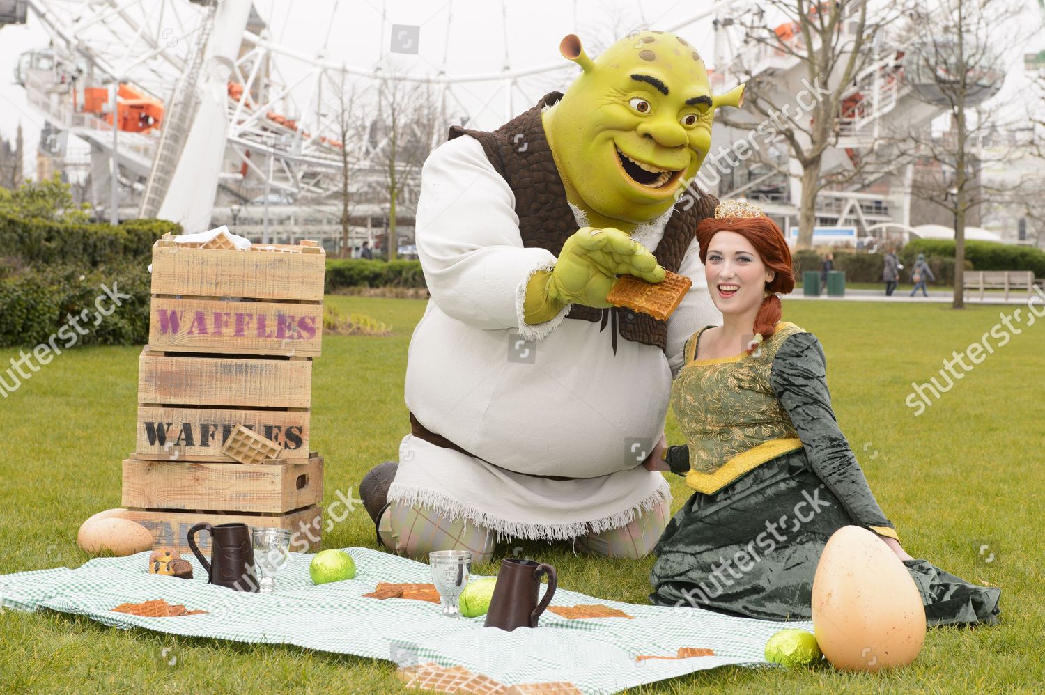 Out Egg Waffle Cast Shreks Adventure Editorial Stock Photo - Stock ...