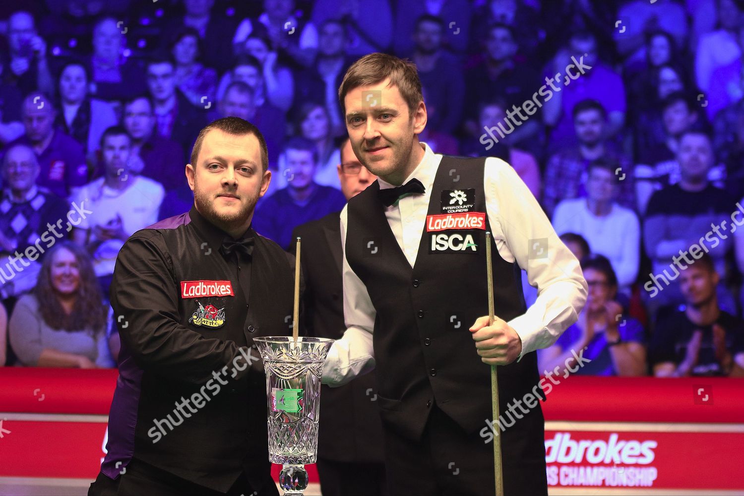 Mark Allen Ricky Walden Handshake Before Editorial Stock Photo - Stock ...
