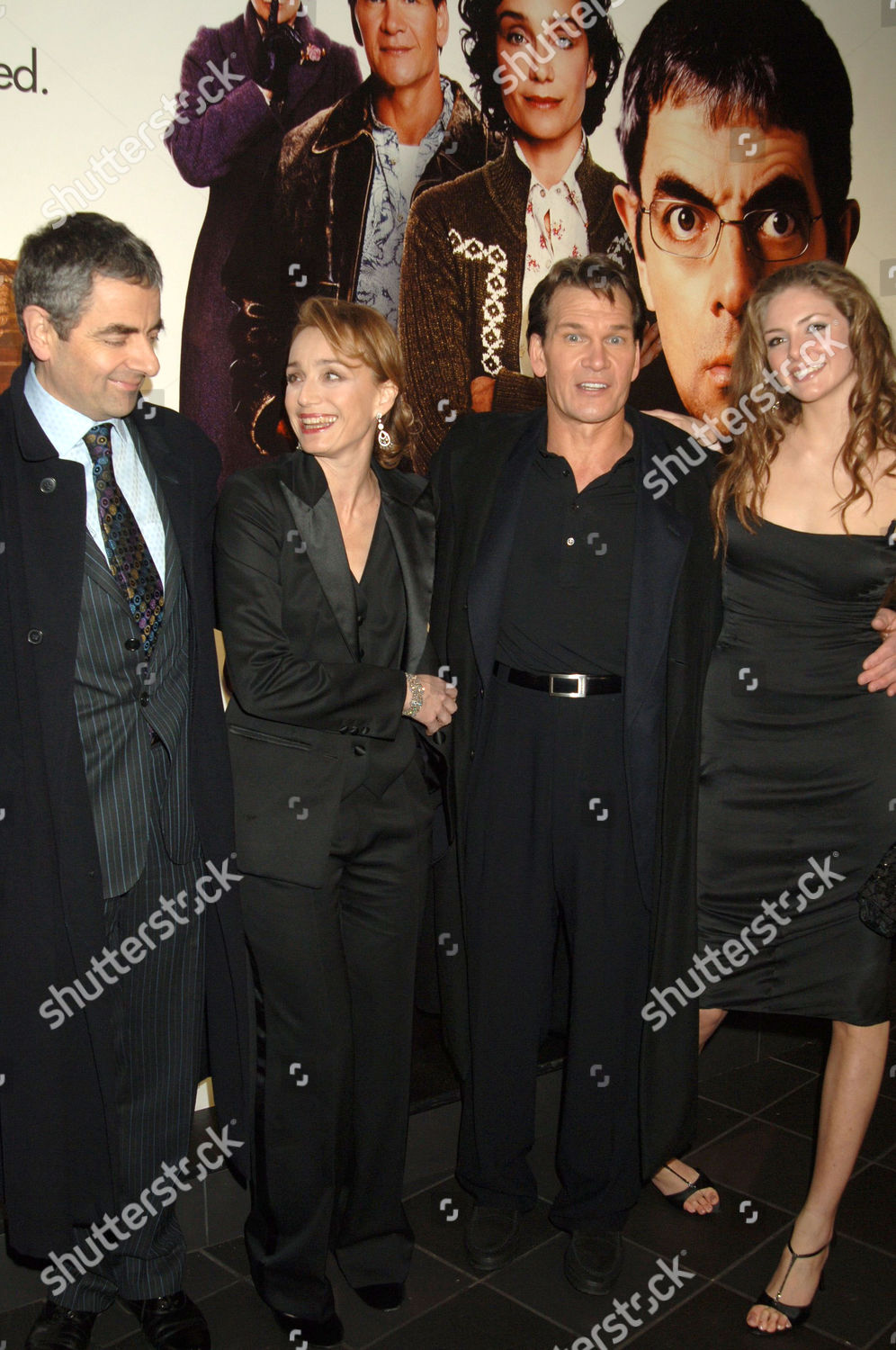 Rowan Atkinson Kristin Scott Thomas Patrick Editorial Stock Photo ...