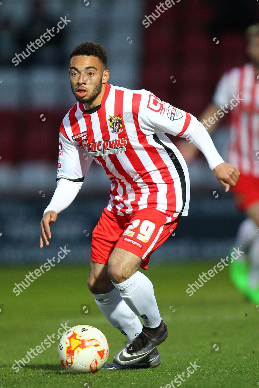 Jake Mulraney Stevenage During Stevenage Vs Editorial Stock Photo ...
