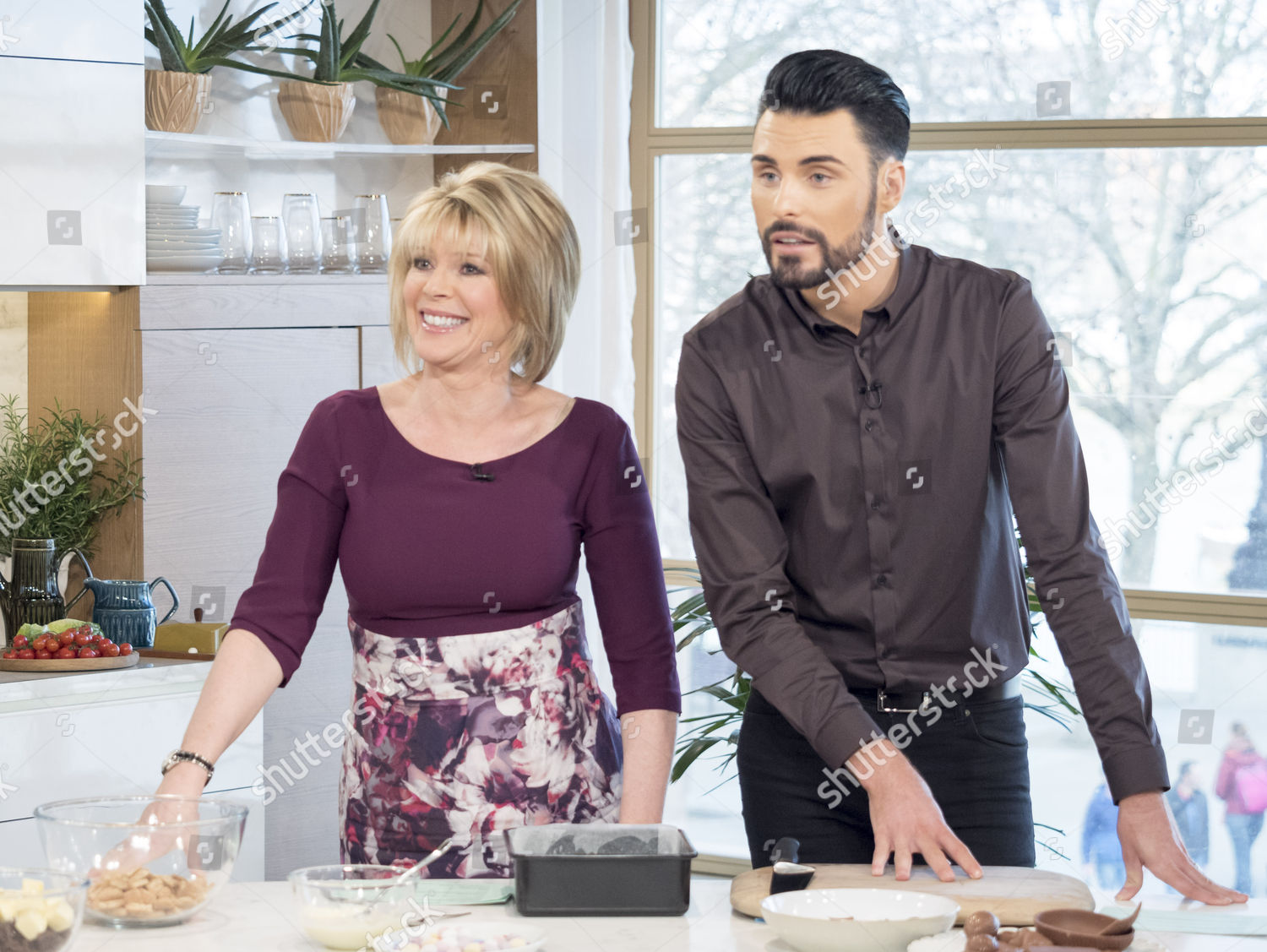 Ruth Langsford Rylan Clark Editorial Stock Photo - Stock Image ...