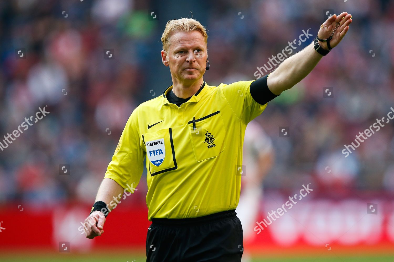 Referee Kevin Blom Editorial Stock Photo - Stock Image | Shutterstock
