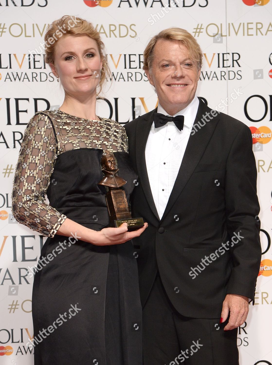 Jessica Swale Eddie Izzard Editorial Stock Photo - Stock Image ...