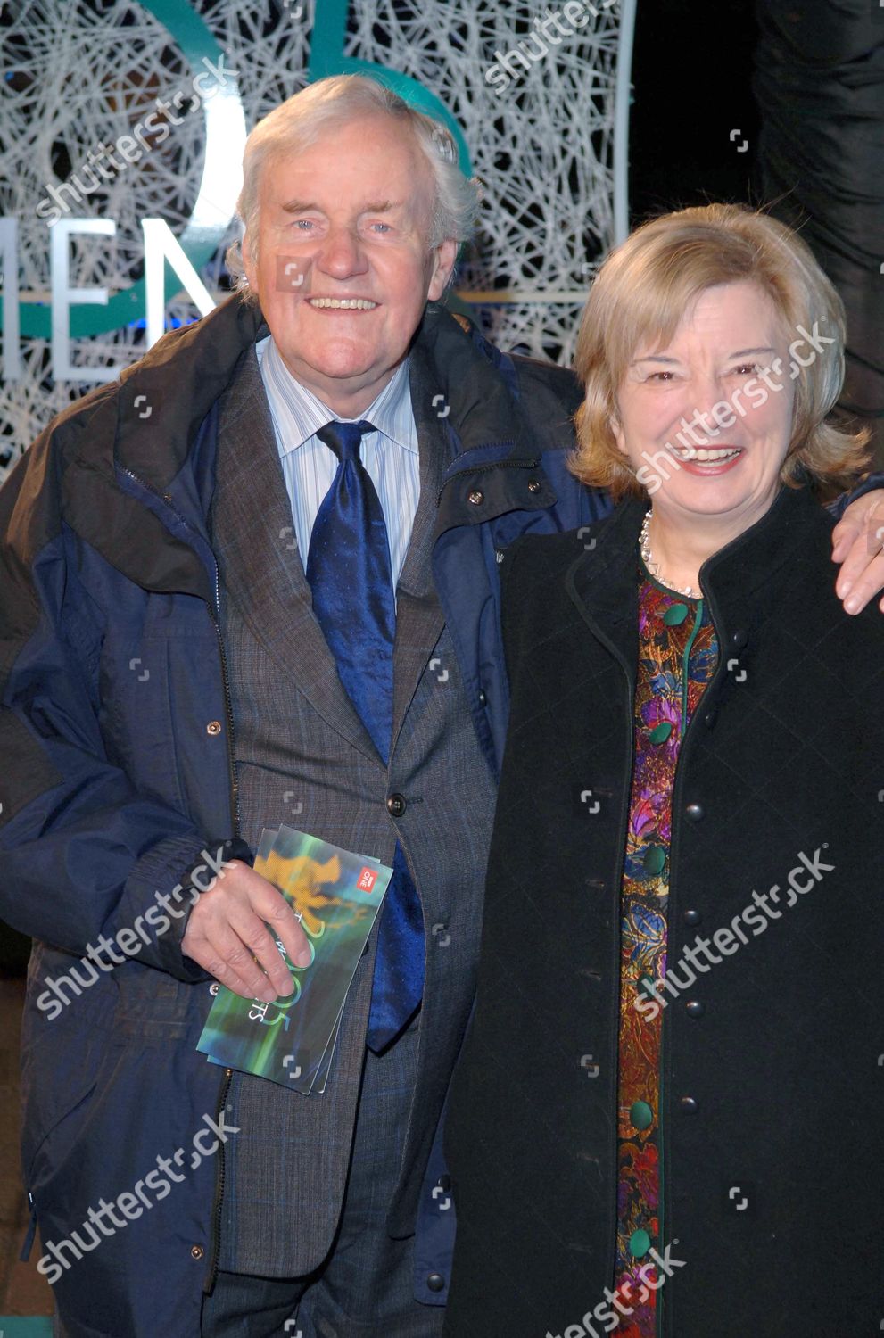 Richard Briers Wife Ann Davies Editorial Stock Photo - Stock Image ...